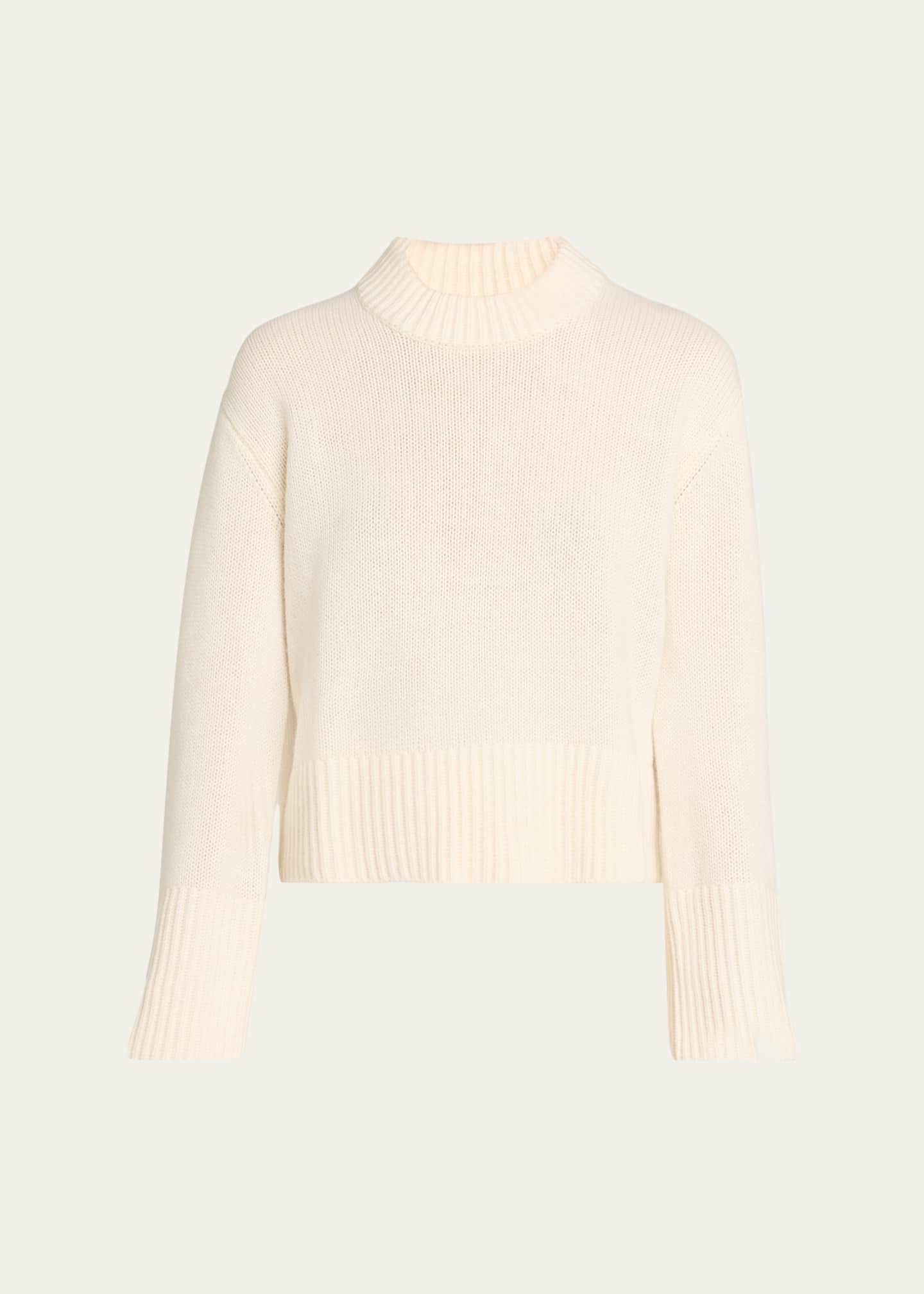 Lisa Yang Sony Cashmere Shrunken Crewneck Sweater - Bergdorf Goodman