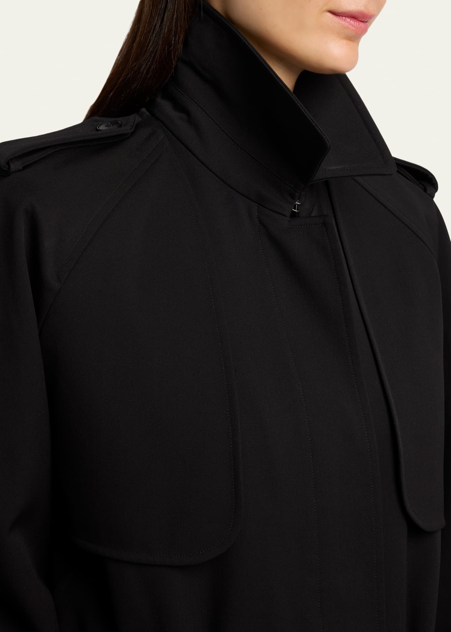 THE ROW Usuaia Hybrid Trench Jacket - Bergdorf Goodman