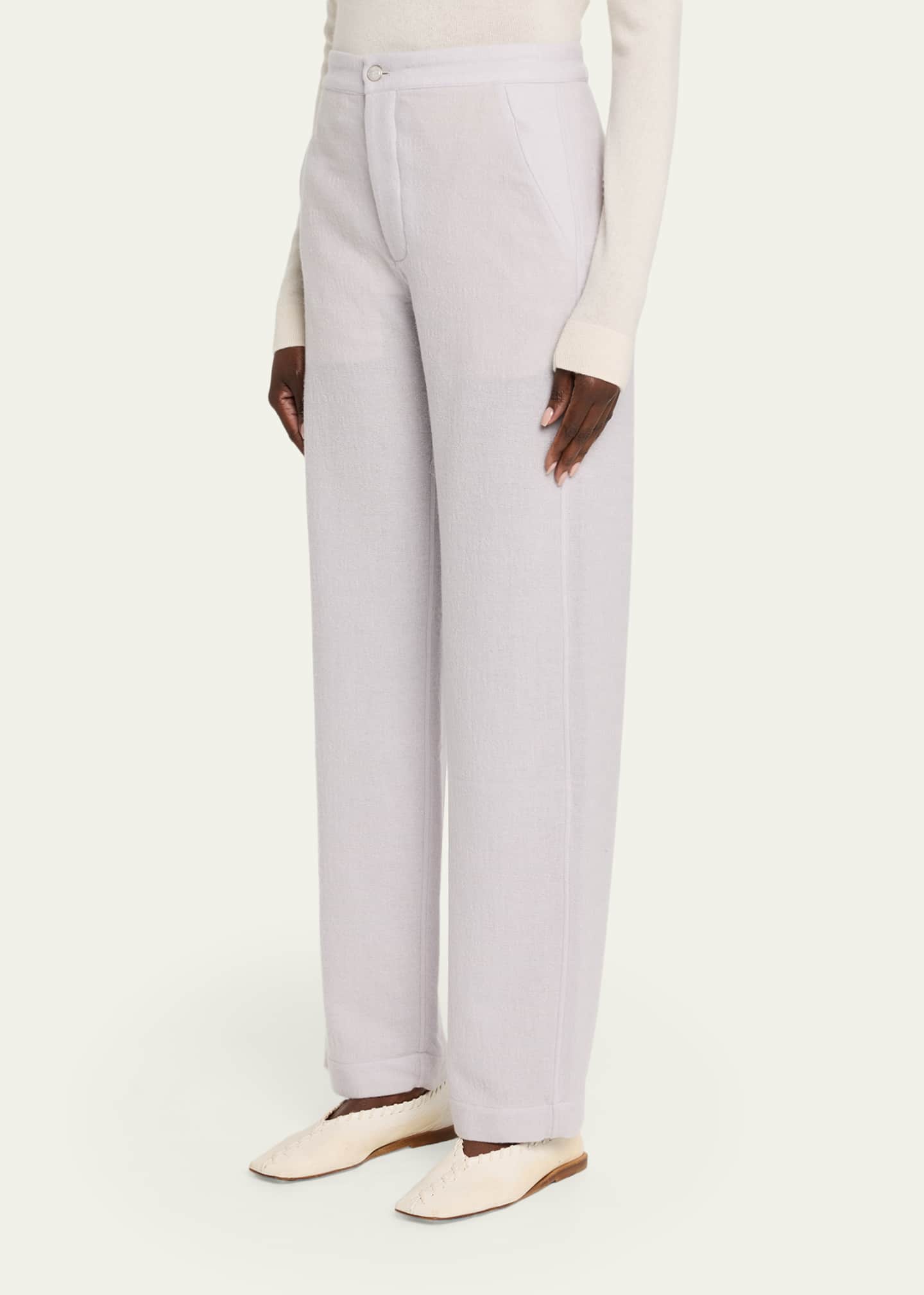 God's True Cashmere Affirmations Cashmere Straight-Leg Pants - Bergdorf ...