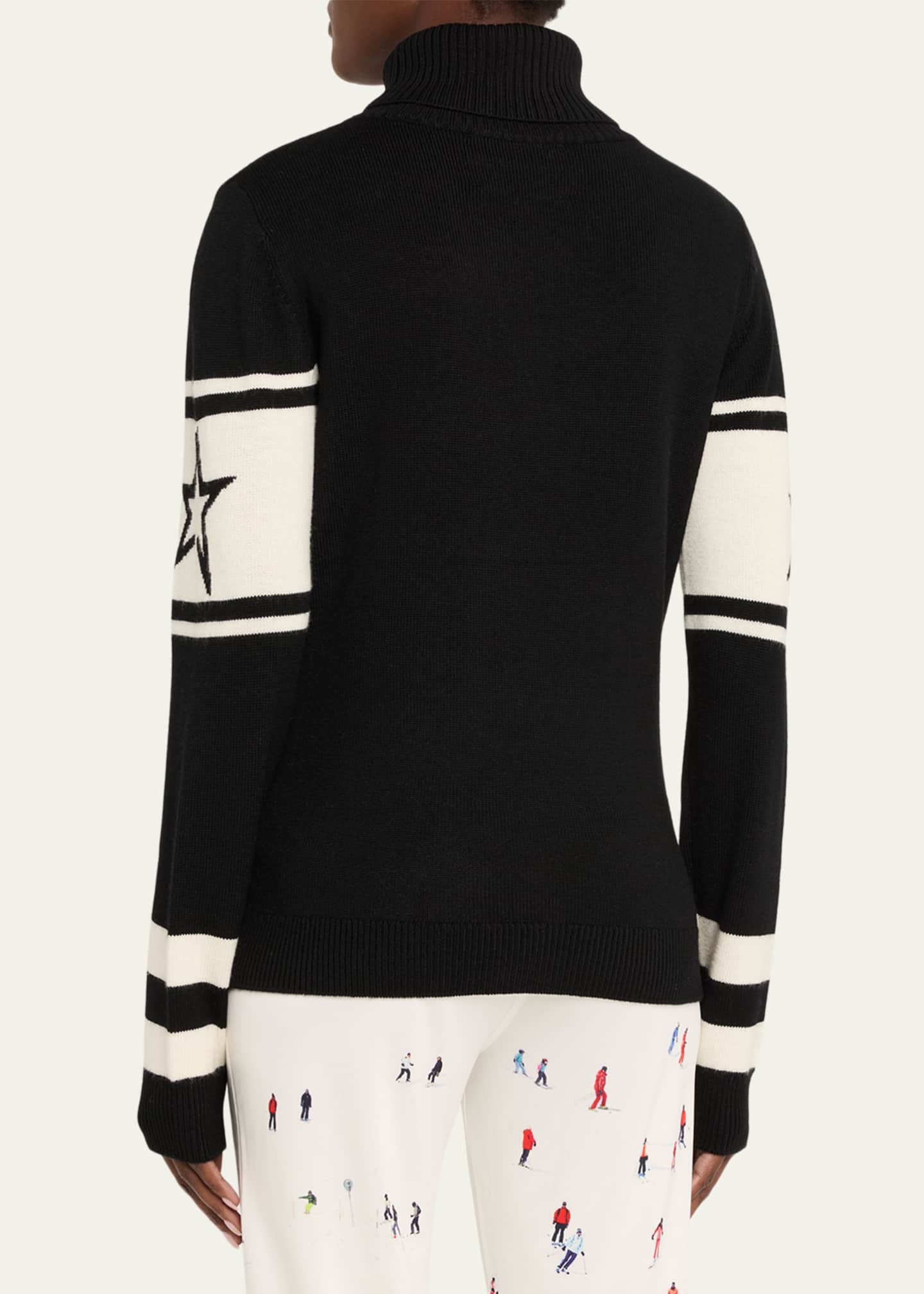 Perfect Moment Schild SKI Intarsia Turtleneck Sweater - Bergdorf Goodman
