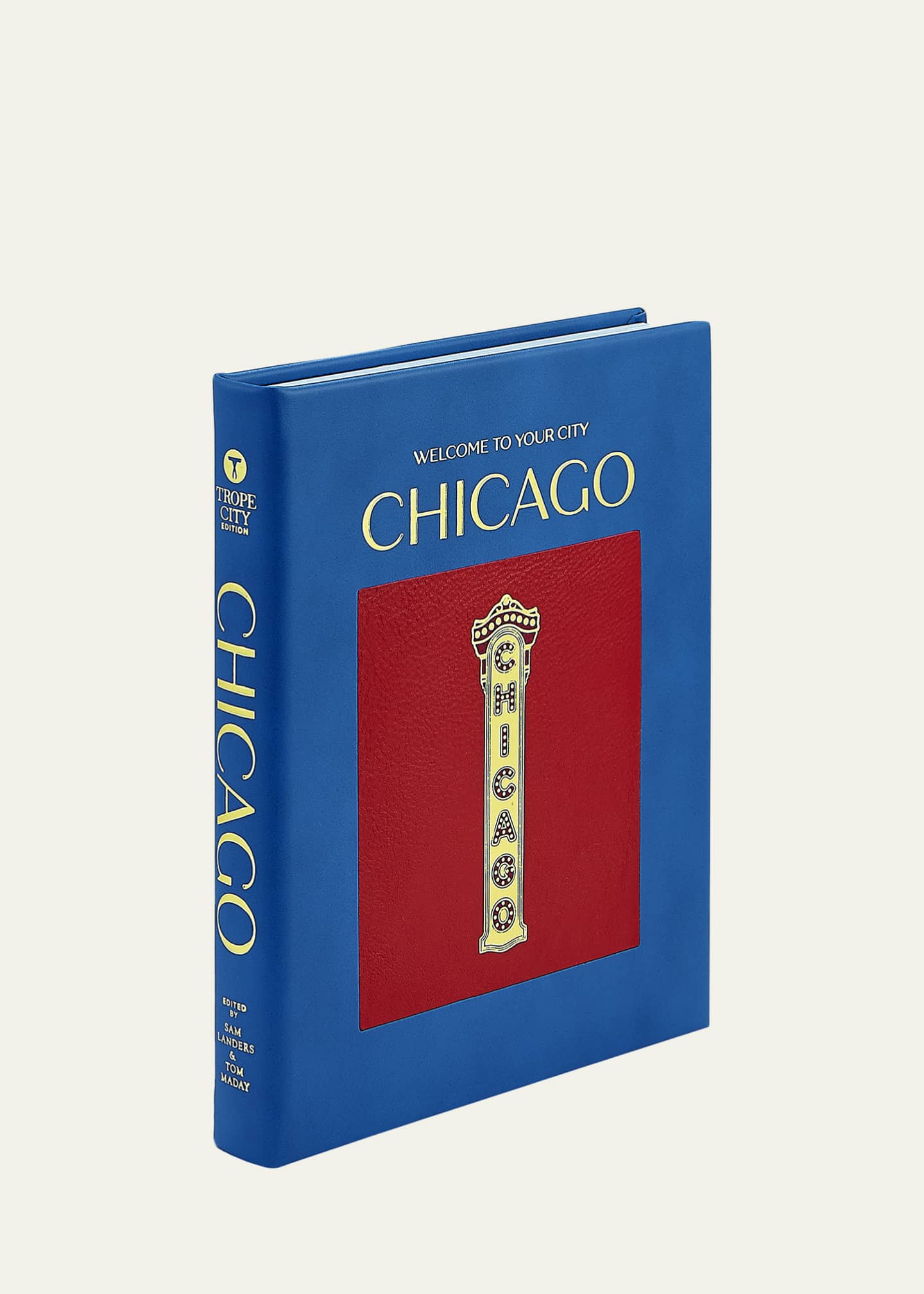 Graphic Image "Trope Chicago" Leather-Bound Book by Sam Landers & Tom ...