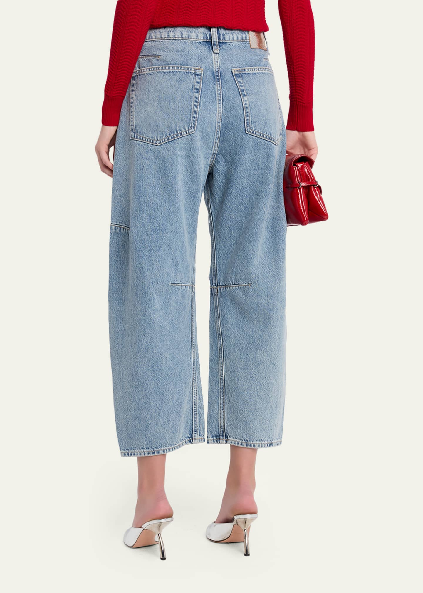 Rag & Bone Charlie Ankle-Length Embellished Barrel Jeans - Bergdorf Goodman