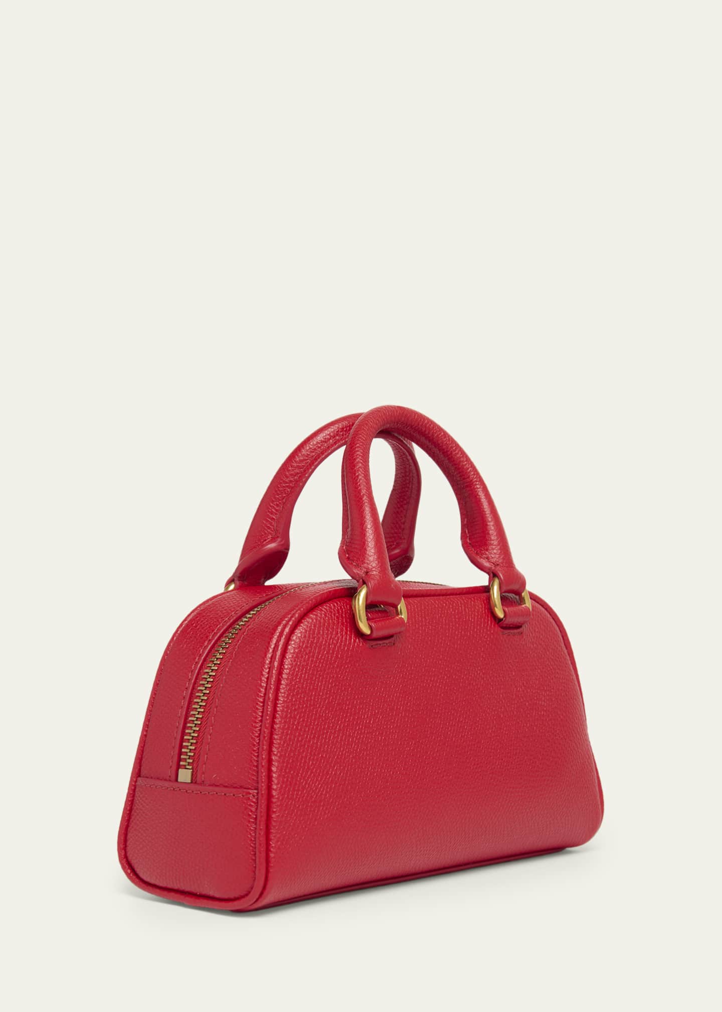 Valentino Garavani Dome Mini Leather Top-Handle Bag - Bergdorf Goodman