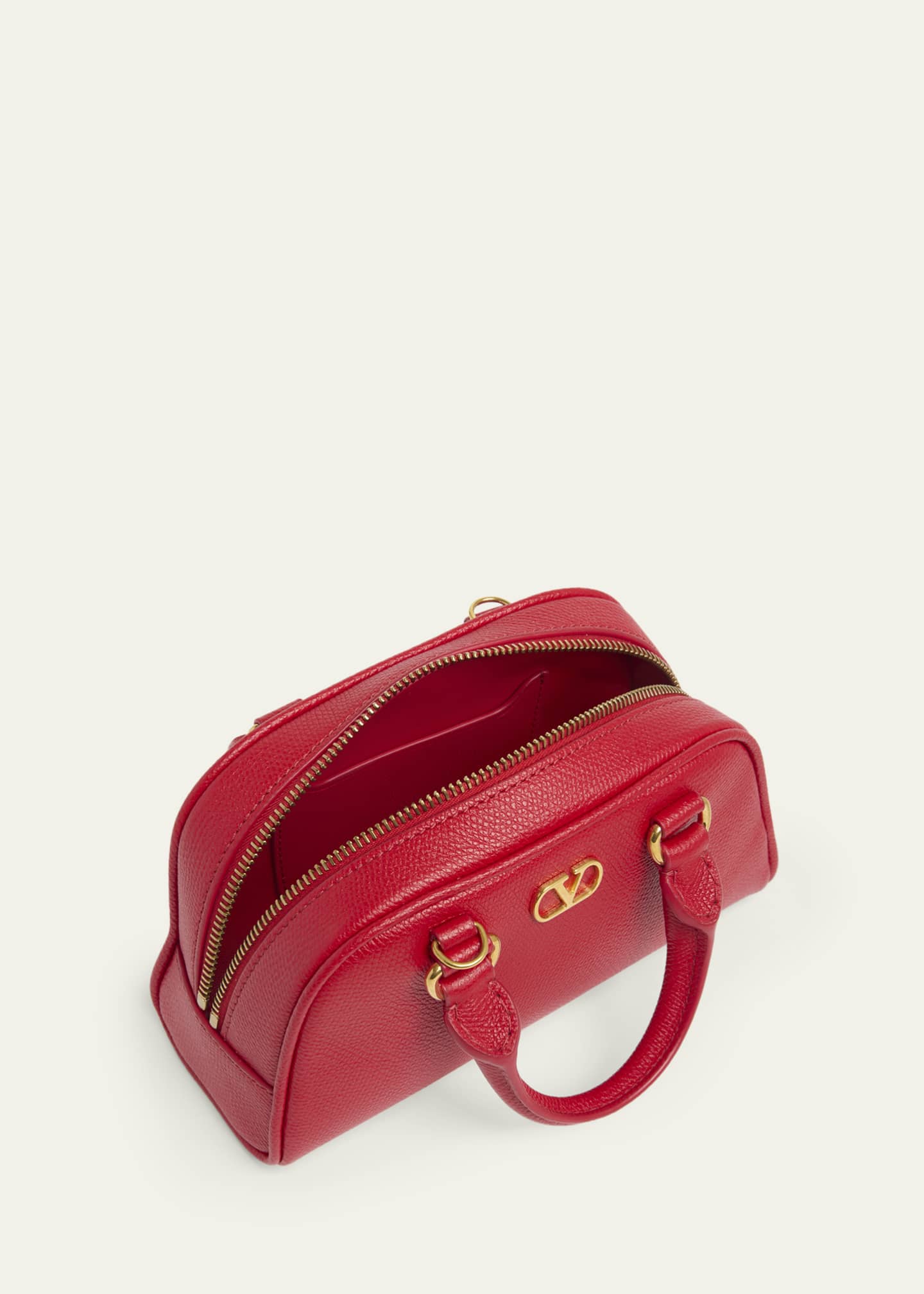 Valentino Garavani Dome Mini Leather Top-Handle Bag - Bergdorf Goodman