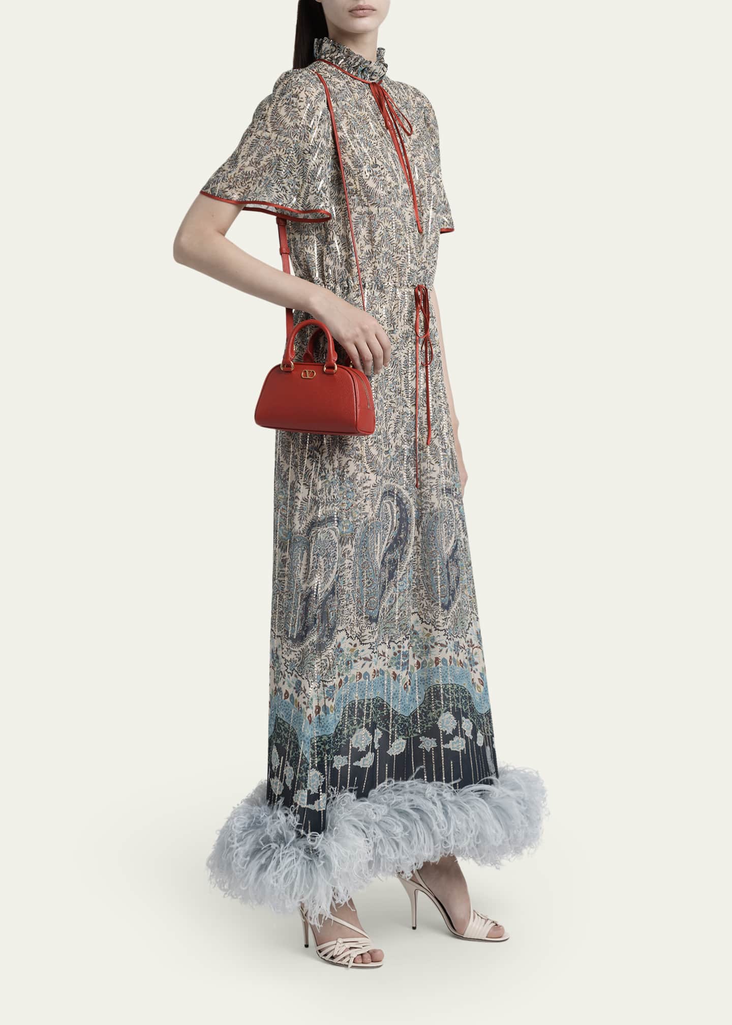 Valentino Garavani Dome Mini Leather Top-Handle Bag - Bergdorf Goodman