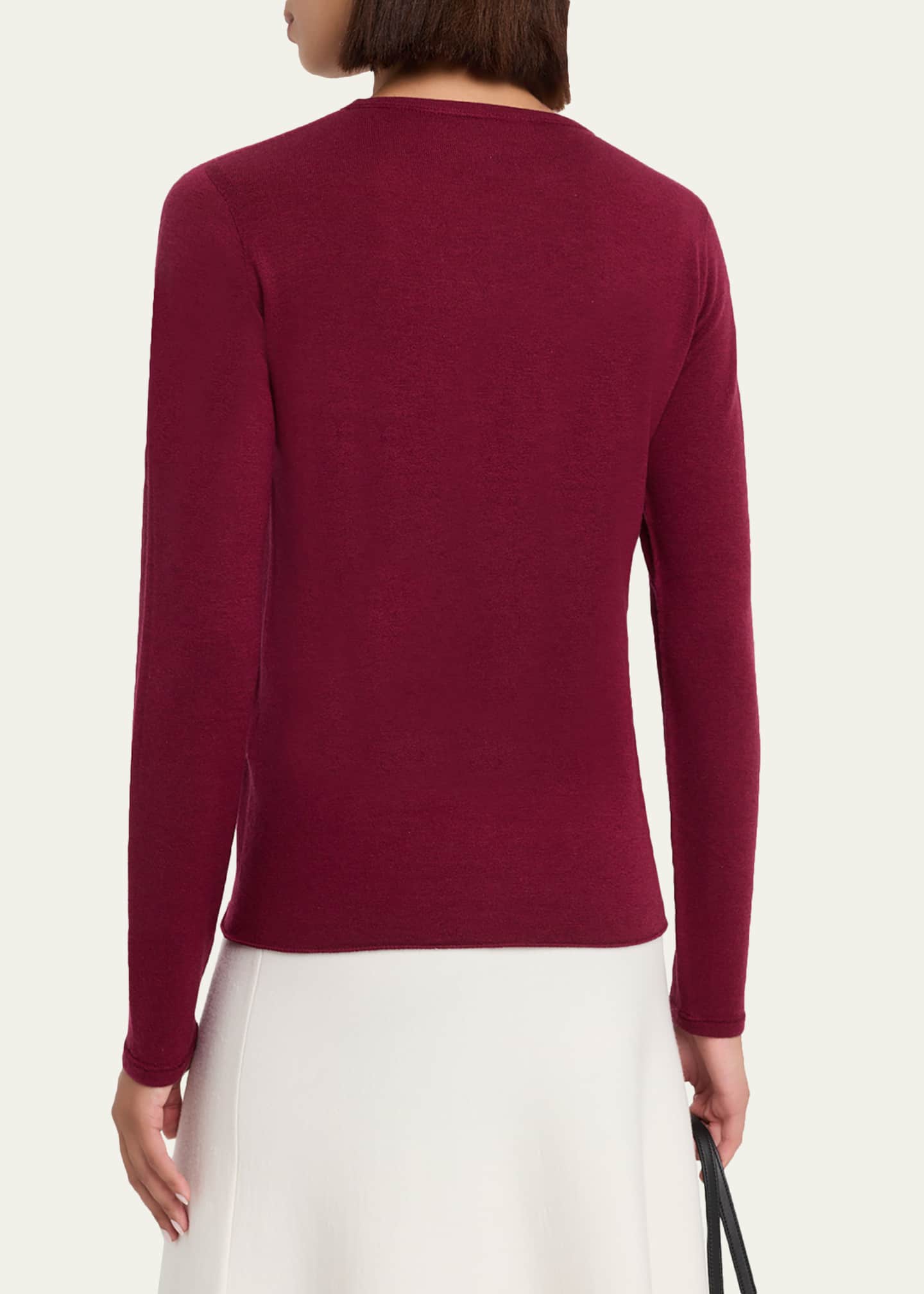 Majestic Filatures Machine Washable Cashmere Scoop-Neck Pullover ...