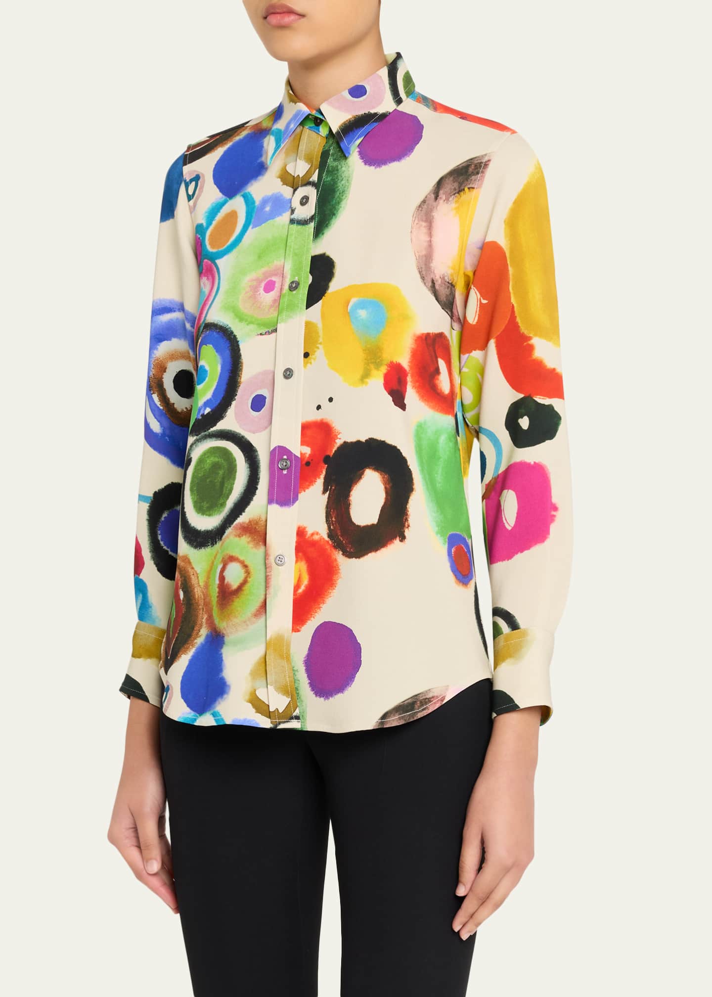 Libertine Jh Gouache New Classic Shirt - Bergdorf Goodman
