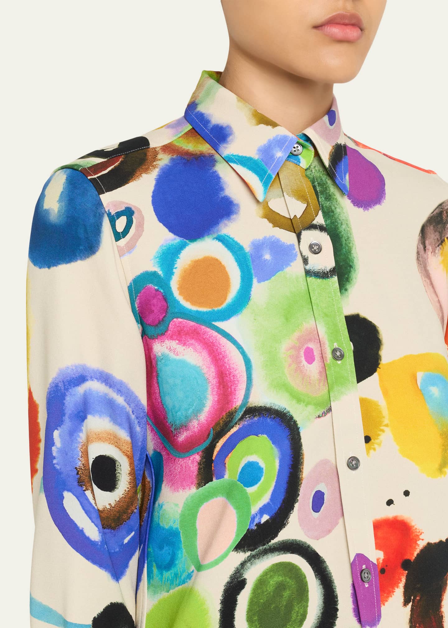 Libertine Jh Gouache New Classic Shirt - Bergdorf Goodman