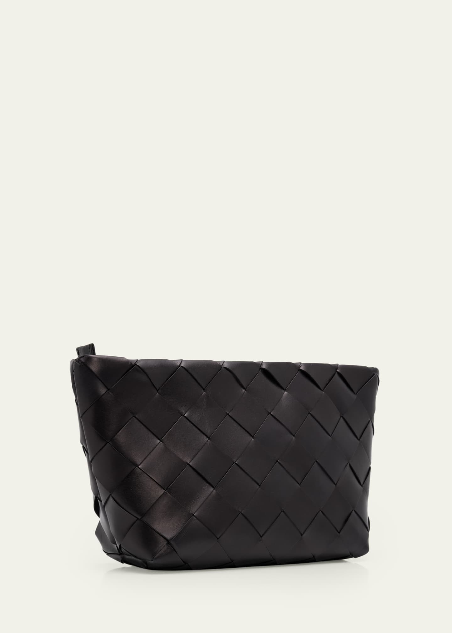 Loeffler Randall Melina Woven Leather Clutch - Bergdorf Goodman