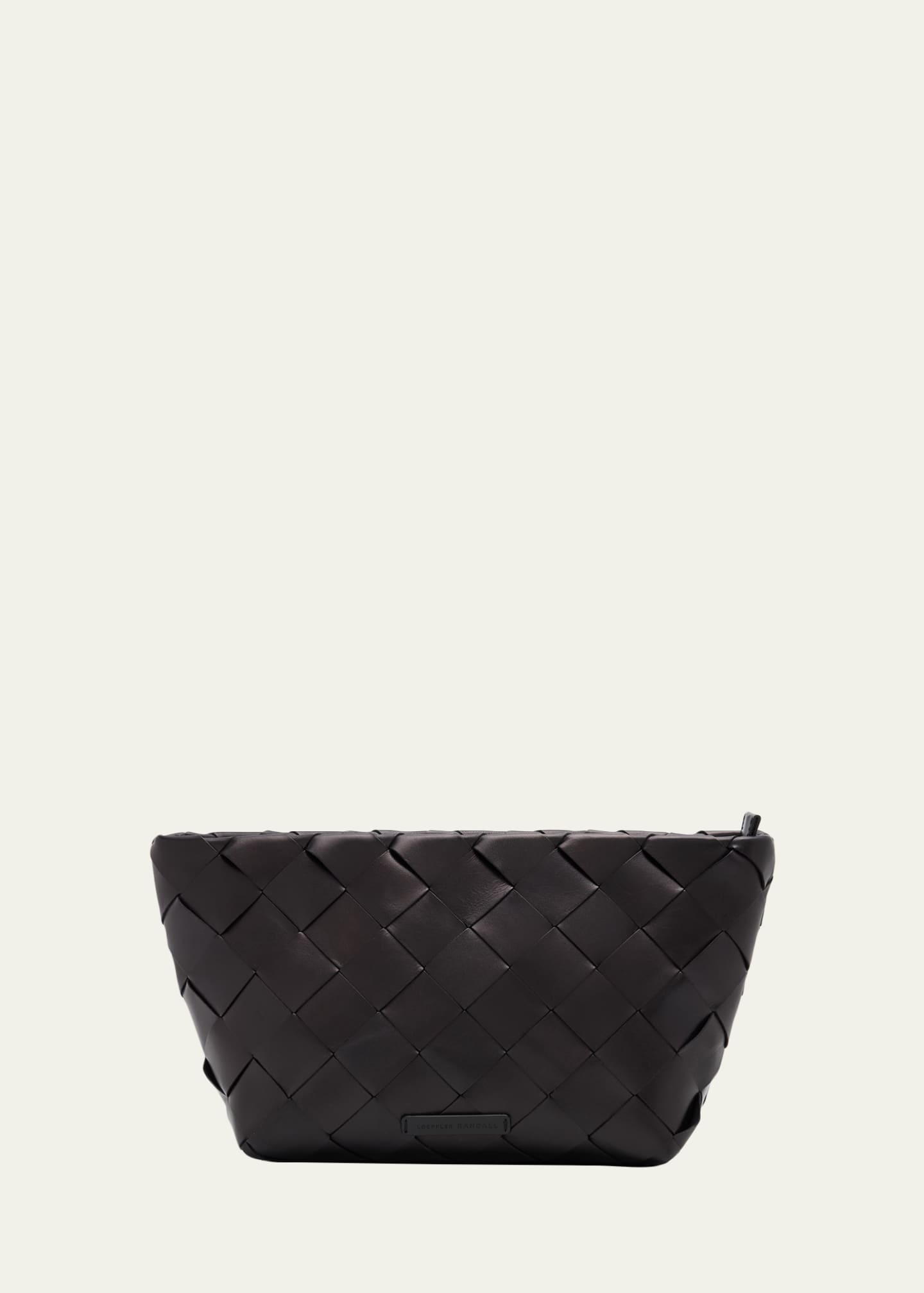Loeffler Randall Melina Woven Leather Clutch - Bergdorf Goodman