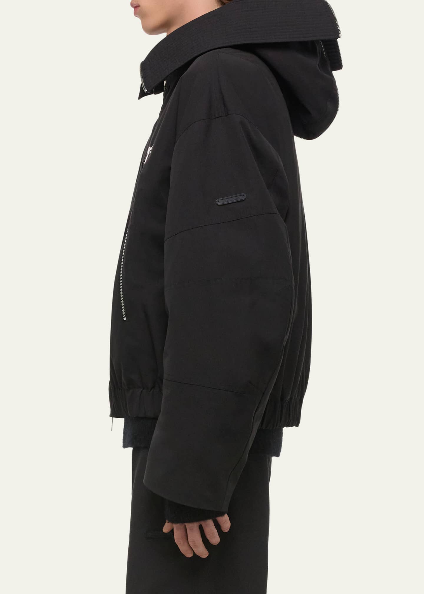Helmut Lang Men's Hooded Astro Bomber Jacket - Bergdorf Goodman