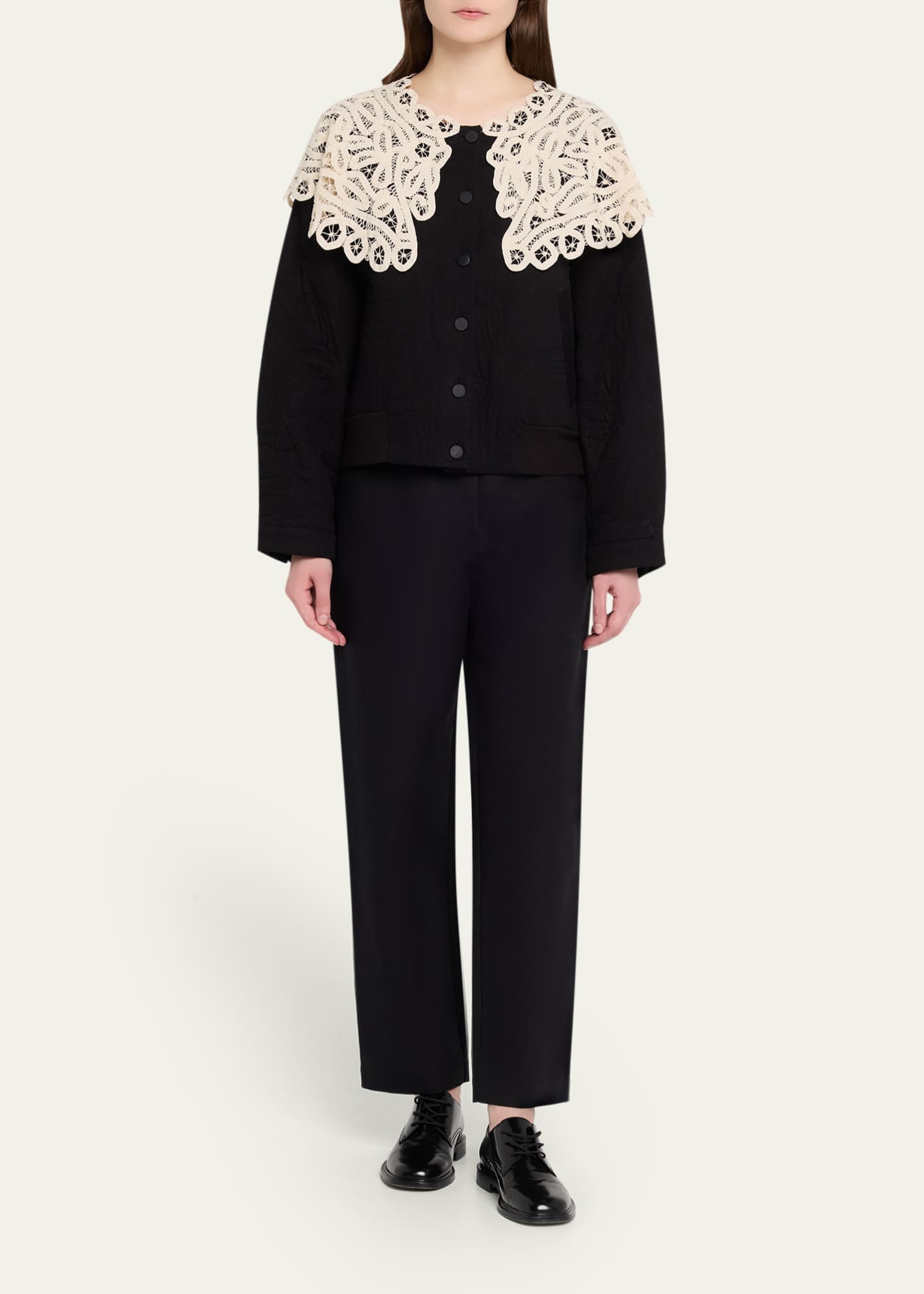 Sea Adelina Battenberg Lace Jacket - Bergdorf Goodman