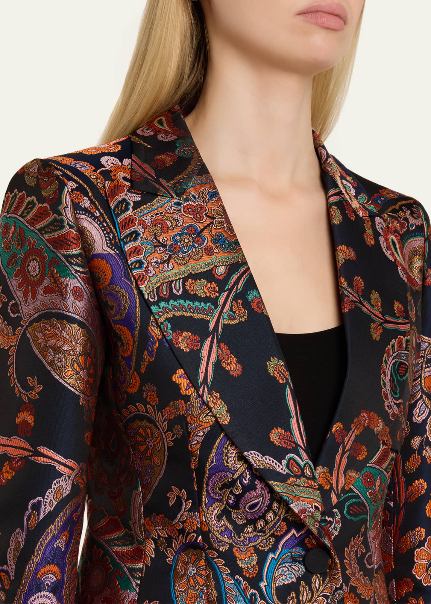 Etro Paisley Silk Brocade Jacket - Bergdorf Goodman