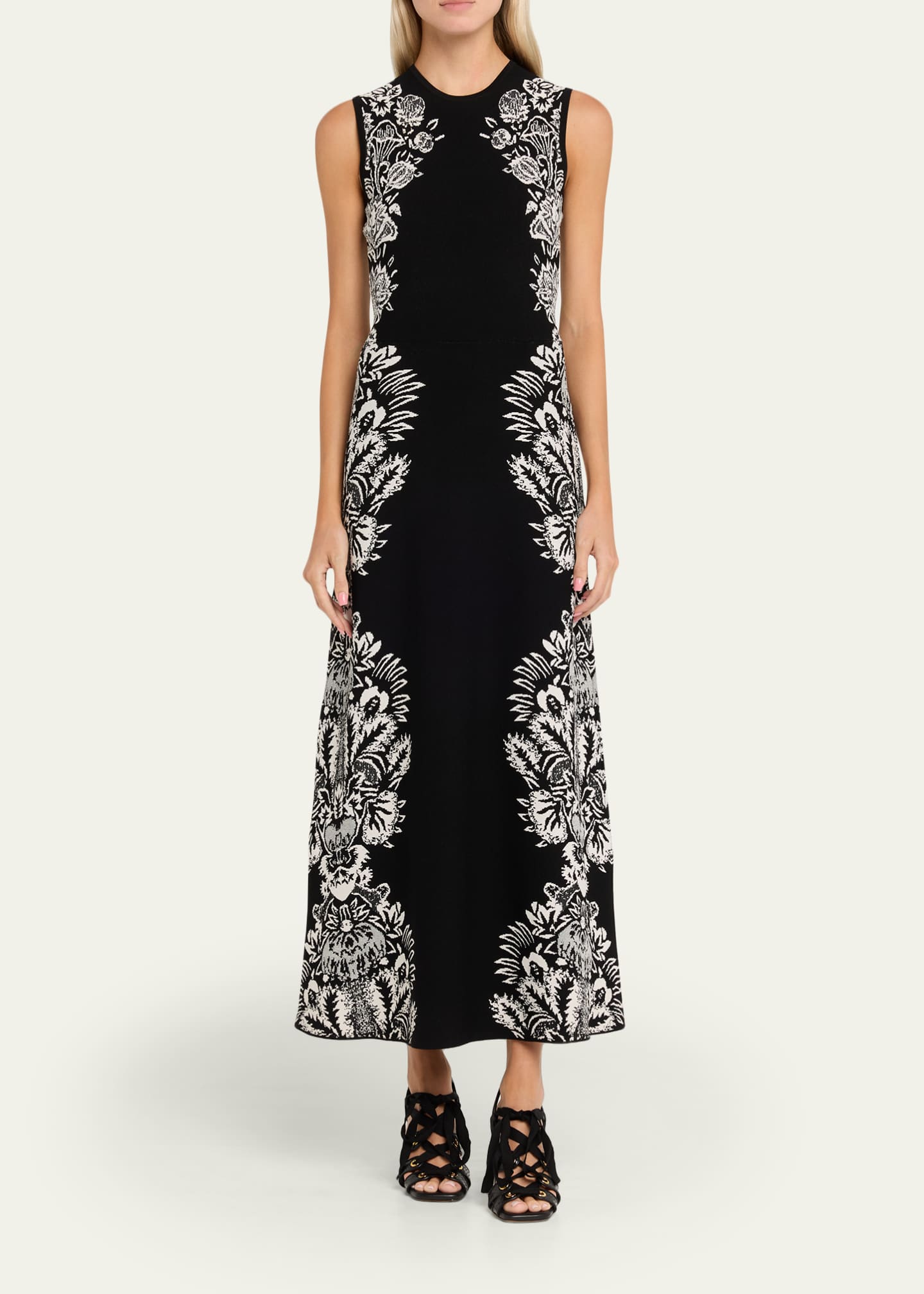 Ulla Johnson Liana Sleeveless Jacquard Maxi Dress - Bergdorf Goodman