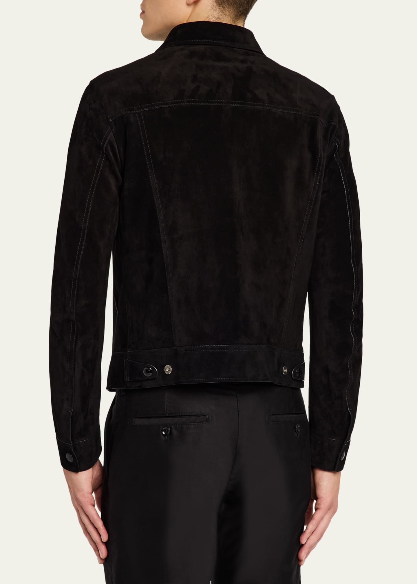 TOM FORD Men's Cashmere Suede Jacket - Bergdorf Goodman