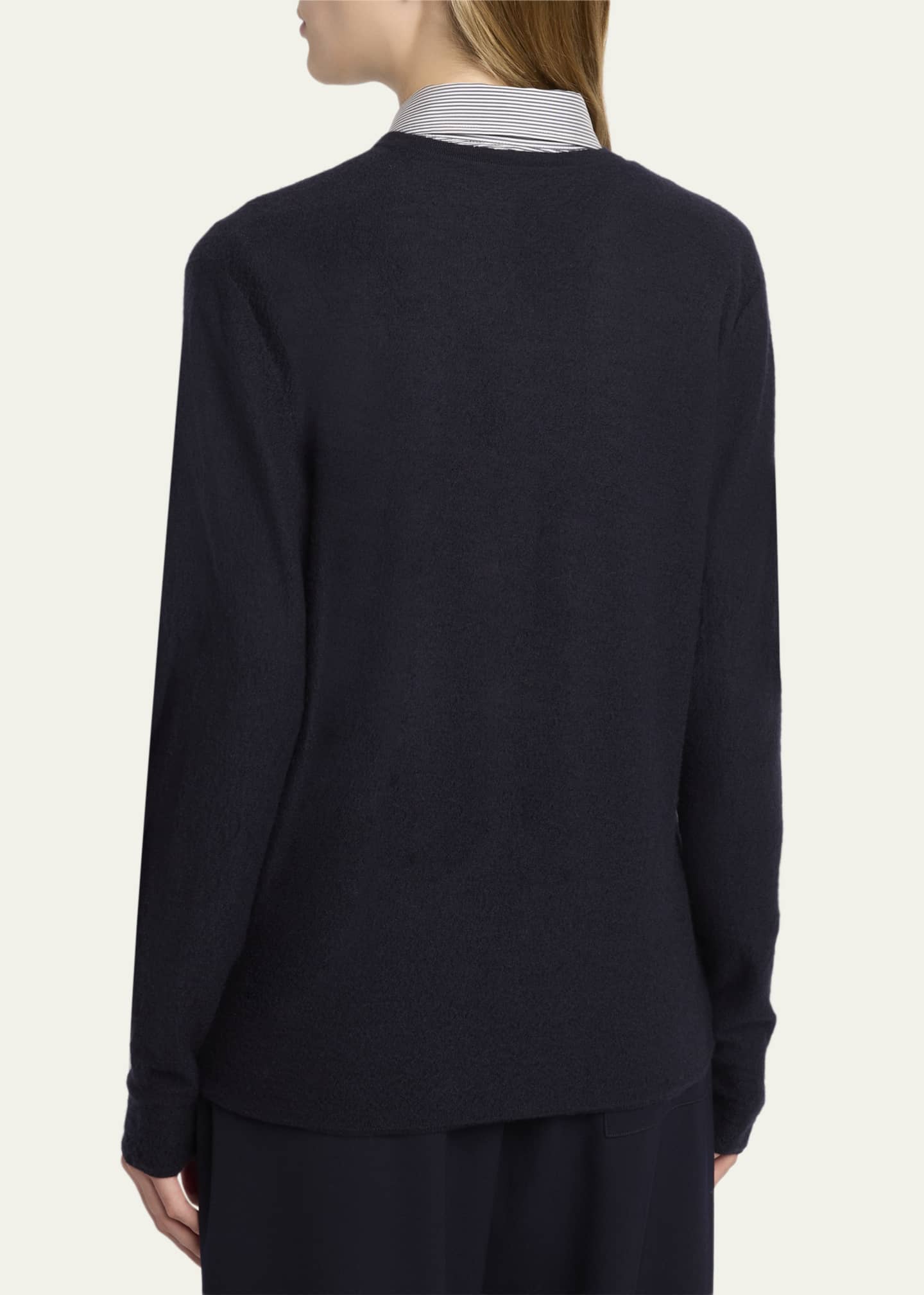 THE ROW Manyar V-Neck Cashmere Sweater - Bergdorf Goodman