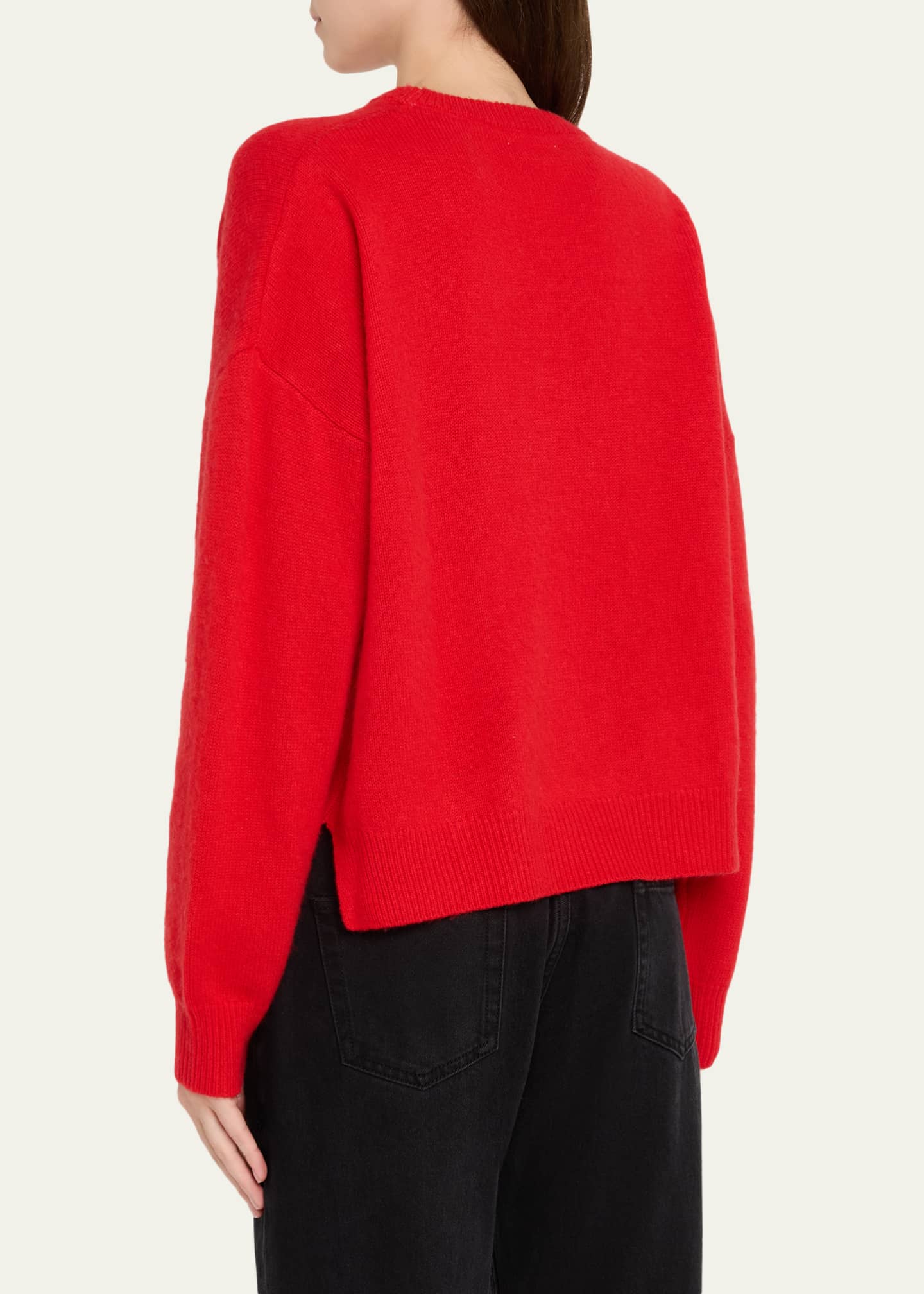 Majestic Filatures Crewneck Wool-Cashmere Sweater - Bergdorf Goodman