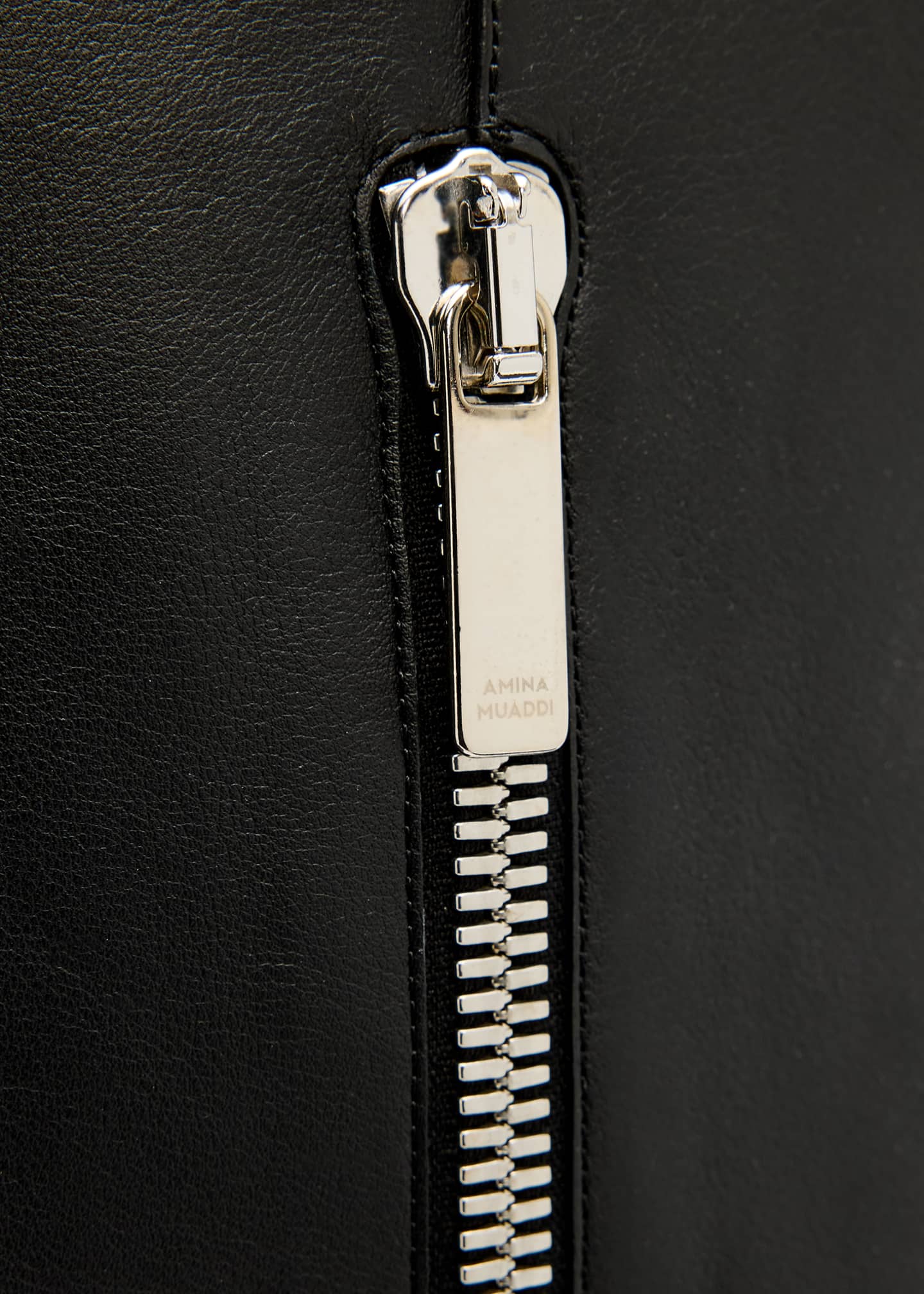 Amina Muaddi 80mm Mona Leather Knee-High Boots - Bergdorf Goodman