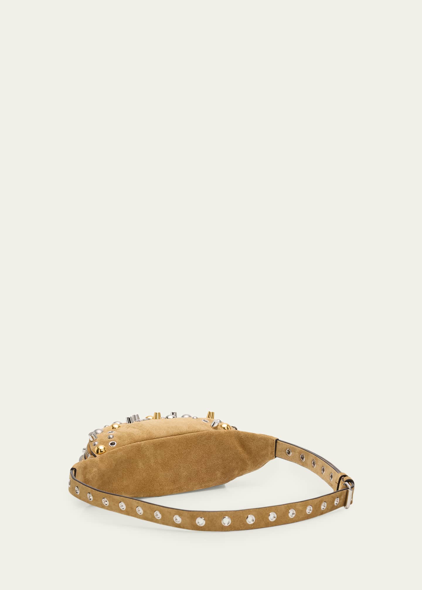 Valentino Garavani Men's Nellcote Suede Belt Bag - Bergdorf Goodman