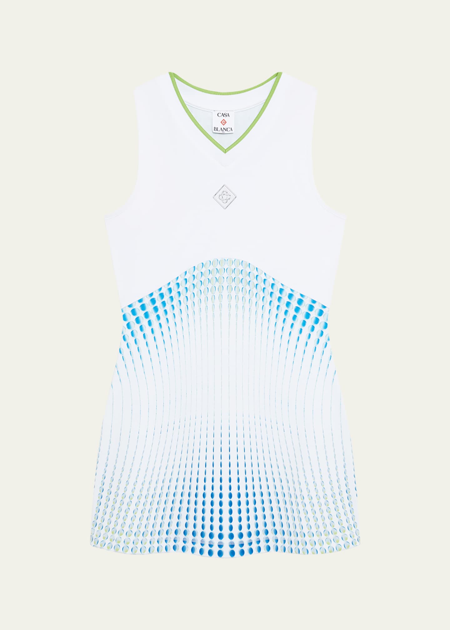 CASABLANCA Ombre Dot-Print Tennis Mini Dress - Bergdorf Goodman