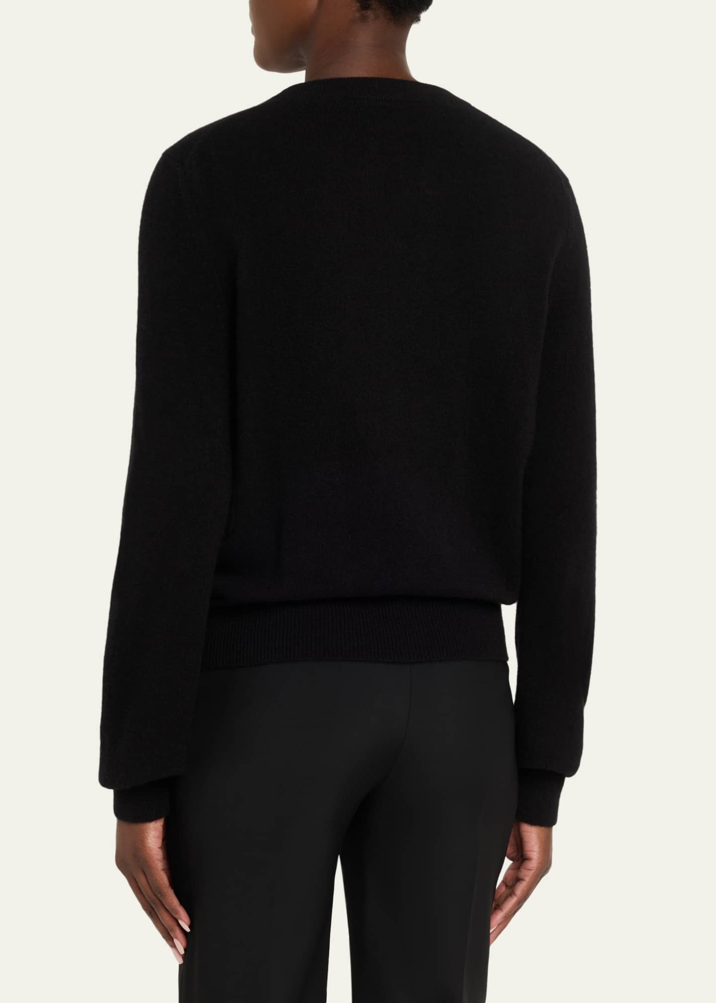 Libertine Crown Of Thorns Cashmere Crewneck Sweater - Bergdorf Goodman