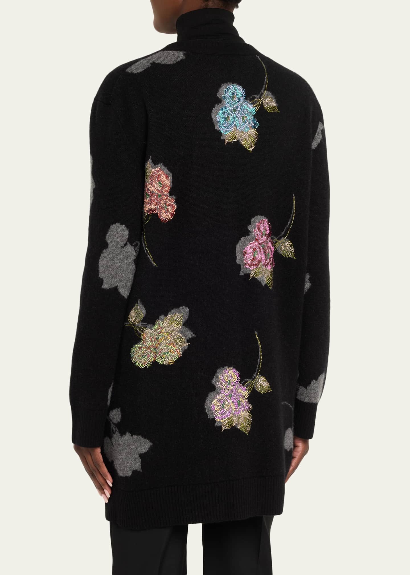 Libertine Primrose Shadow Cashmere V-Neck Cardigan - Bergdorf Goodman