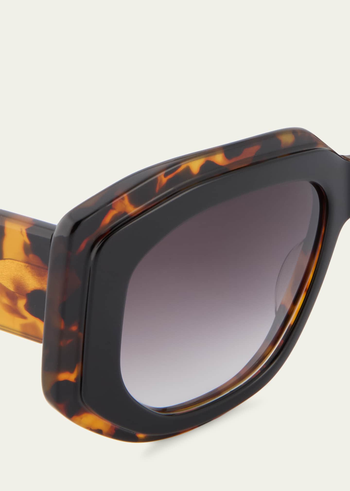 Barton Perreira Crescendo 50.5mm Geometric Acetate Sunglasses ...