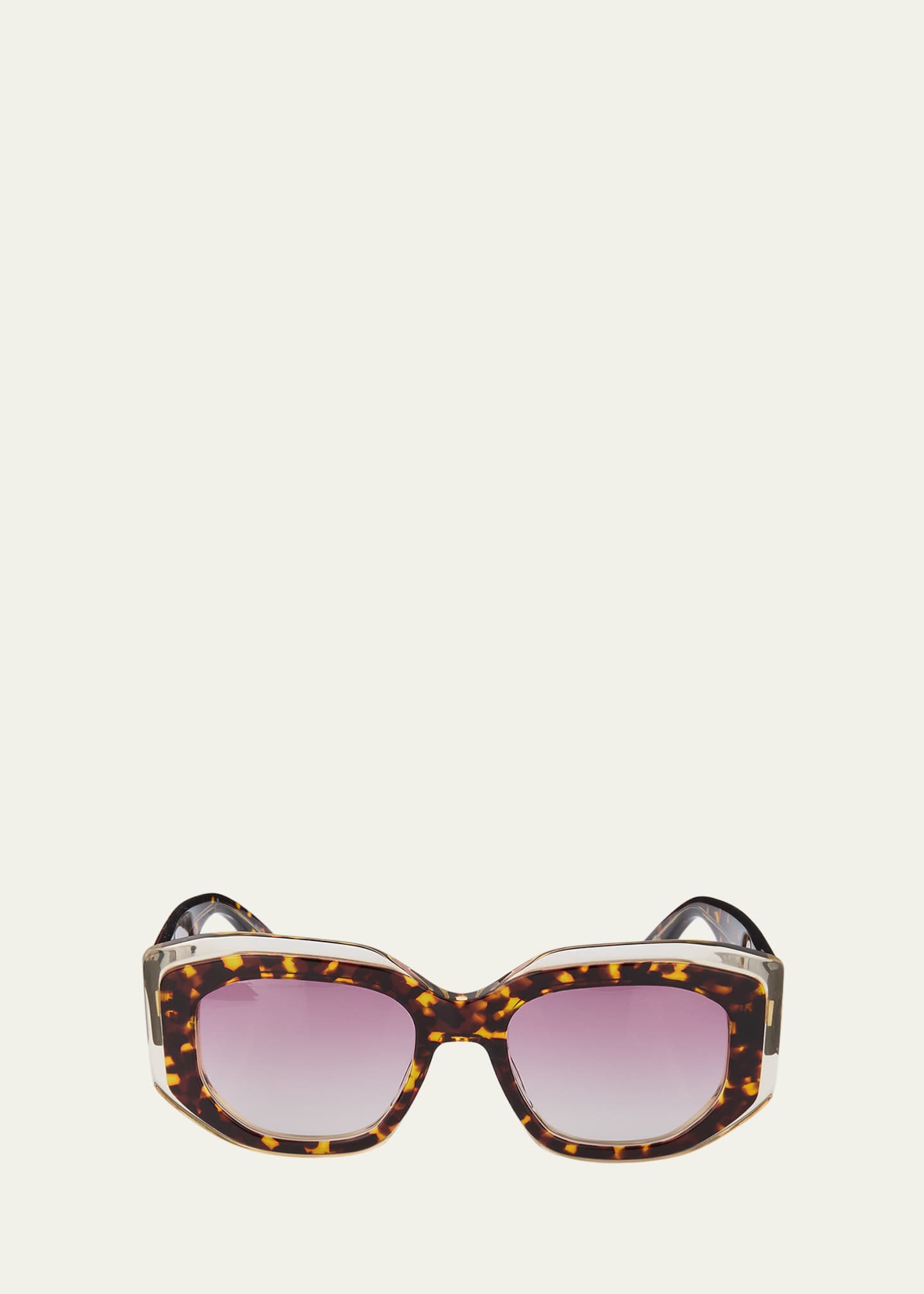 Barton Perreira Crescendo 50.5mm Square Acetate Sunglasses - Bergdorf ...