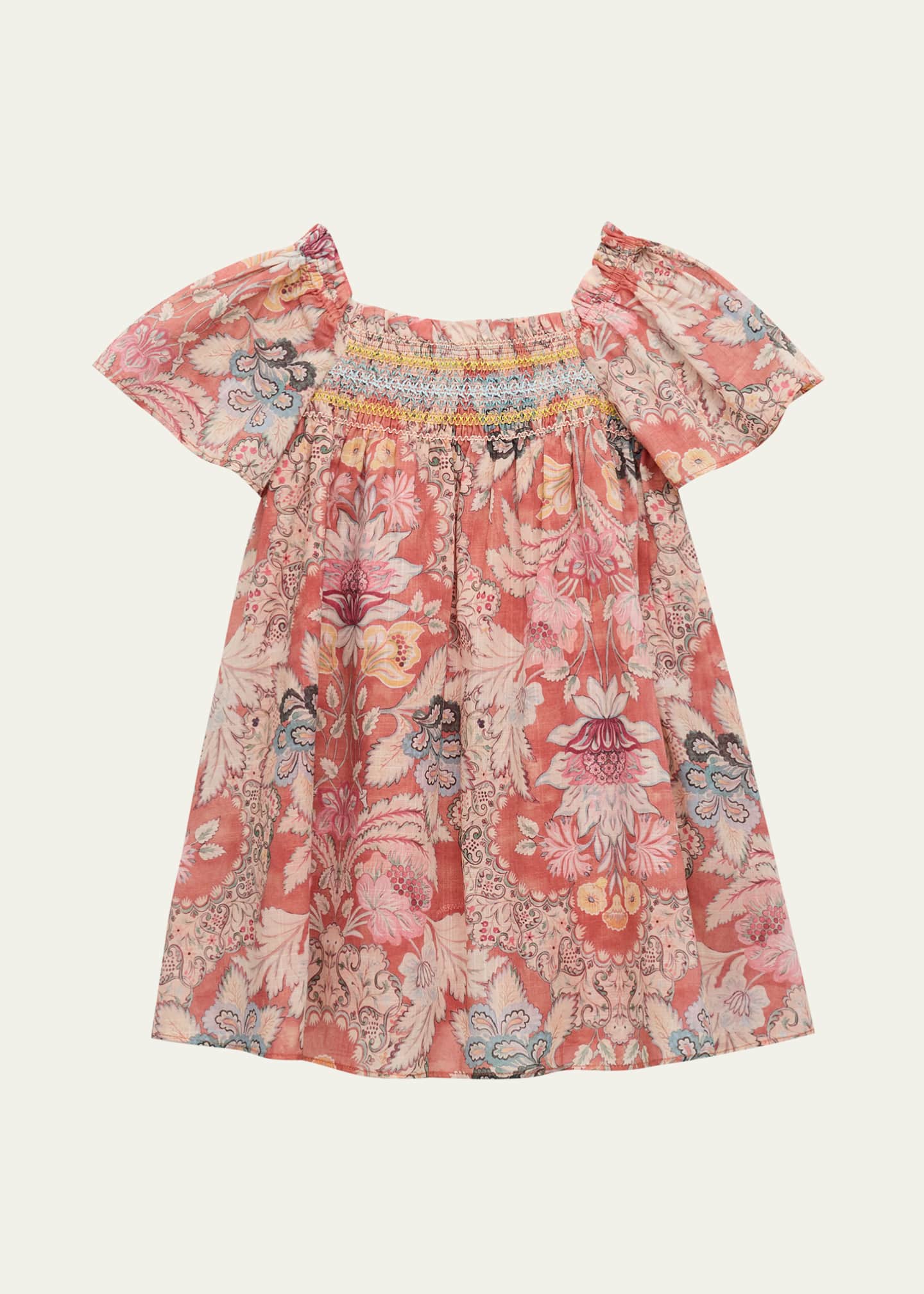 Zimmermann Girl's Daylight Frill-Trim Sleeveless Knit Top, Size 1-12 ...