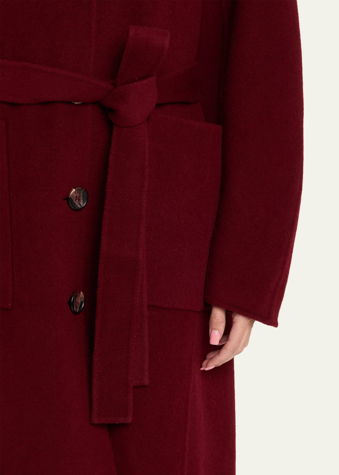 Ulla Johnson Lisbeth Long Wool-Blend Coat - Bergdorf Goodman