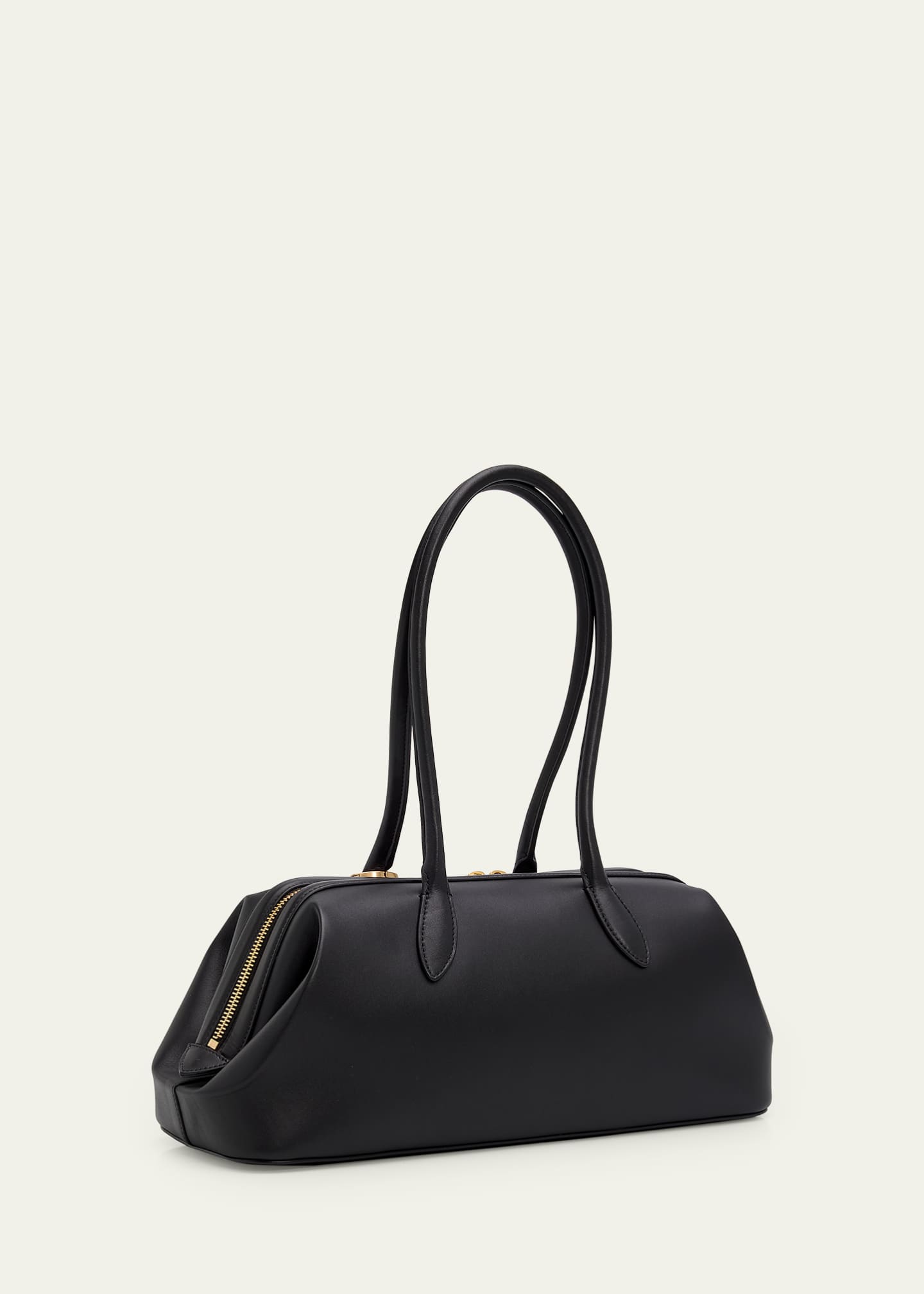Cult Gaia Raia Leather Satchel Shoulder Bag - Bergdorf Goodman