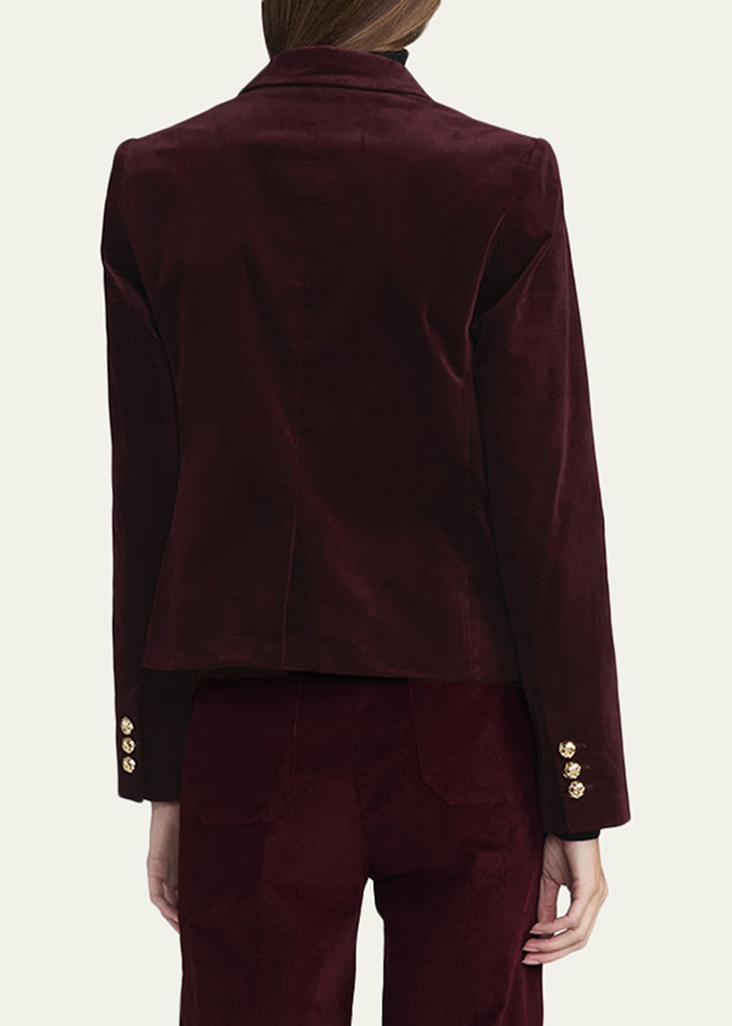FRAME The Velvet Smart Blazer - Bergdorf Goodman