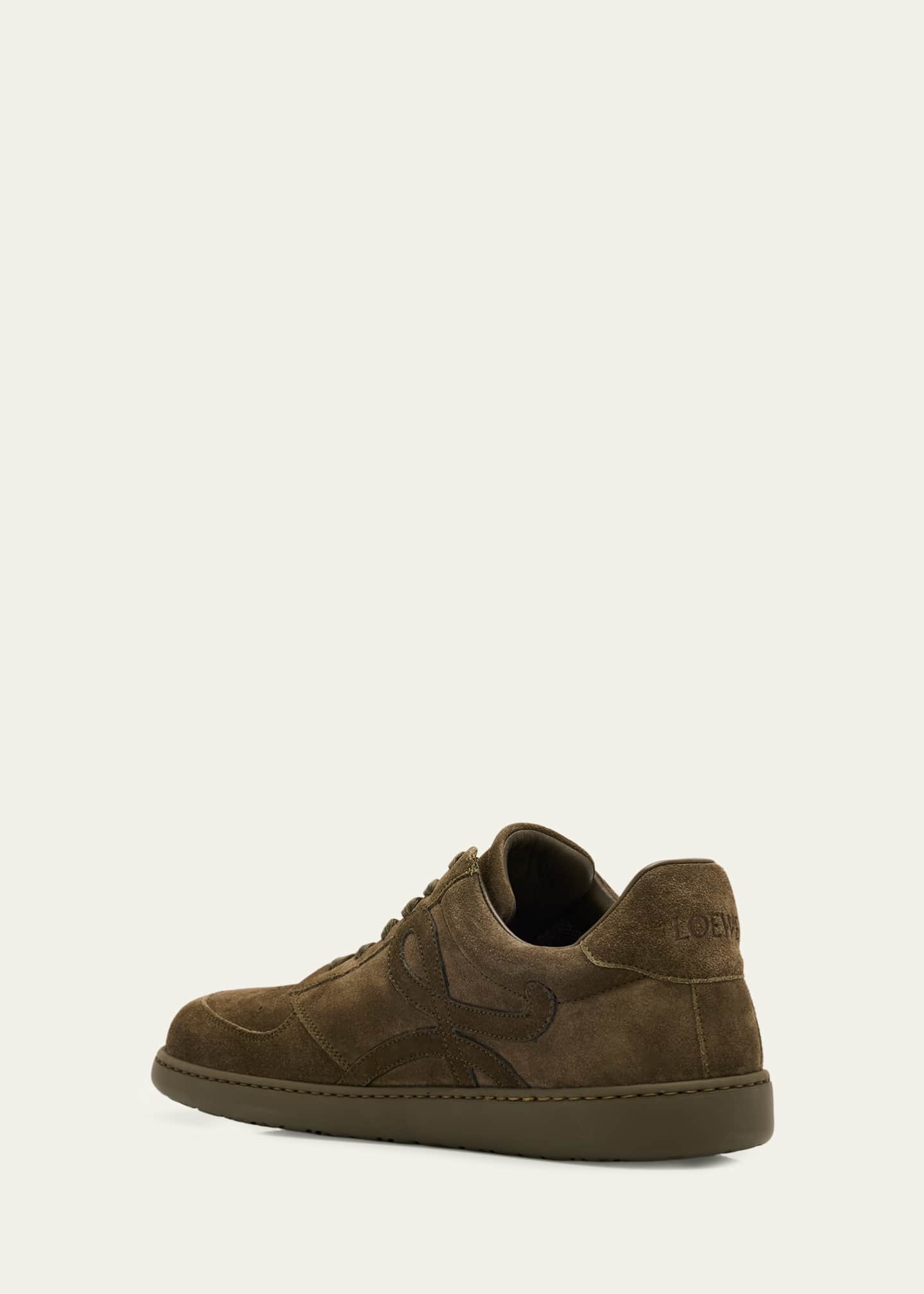 Loewe Men's Jambo Suede Low-Top Sneakers - Bergdorf Goodman
