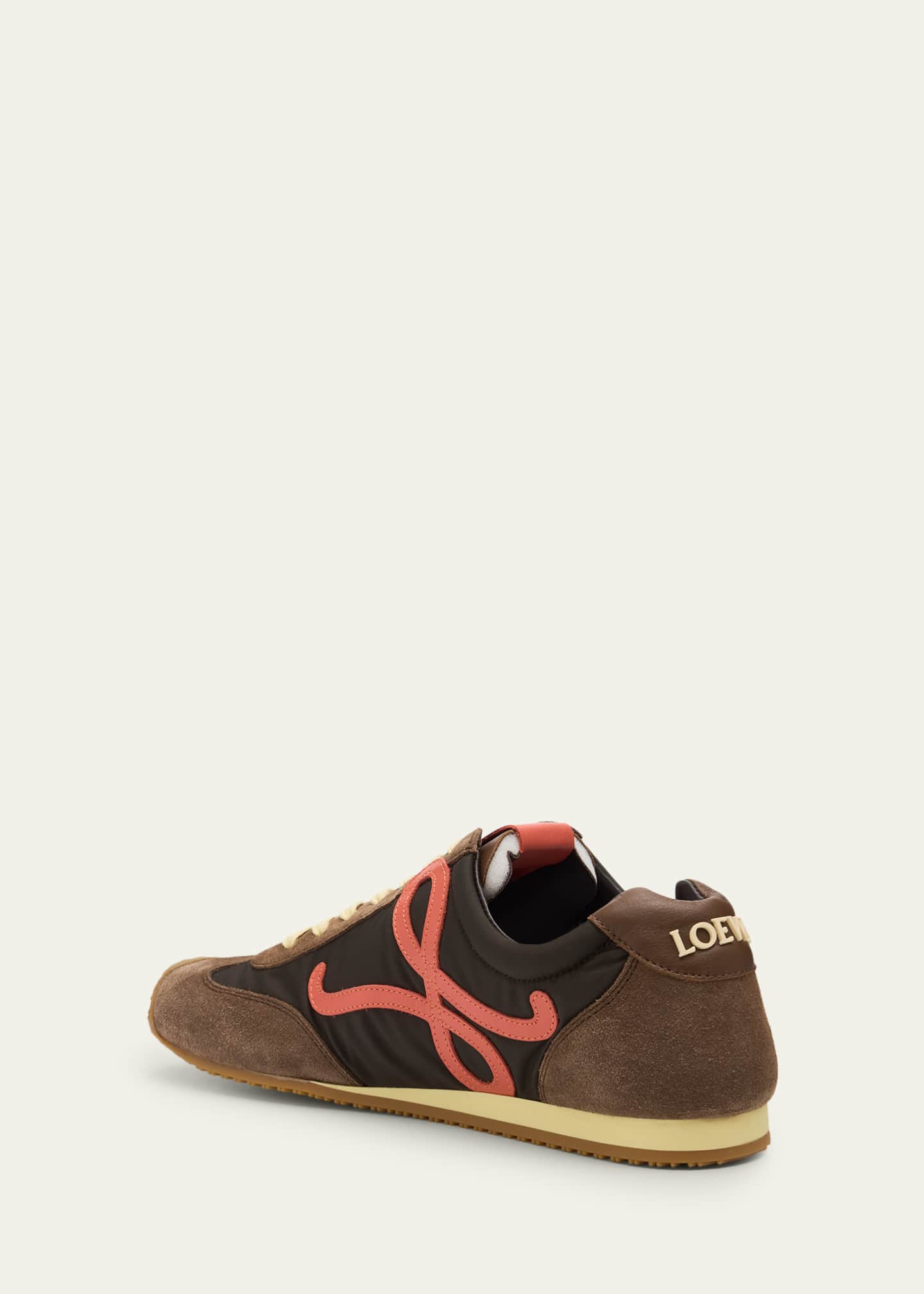 Loewe Men's Ballet Runner 2.0 Nylon & Calfskin Sneakers - Bergdorf Goodman