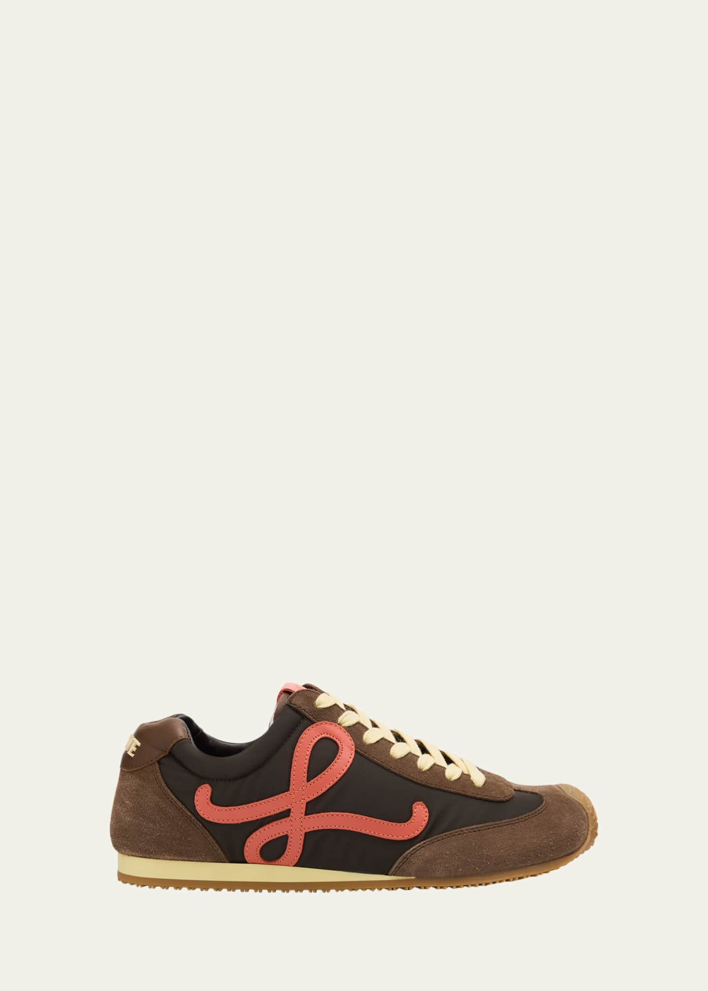 Loewe Men's Ballet Runner 2.0 Nylon & Calfskin Sneakers - Bergdorf Goodman