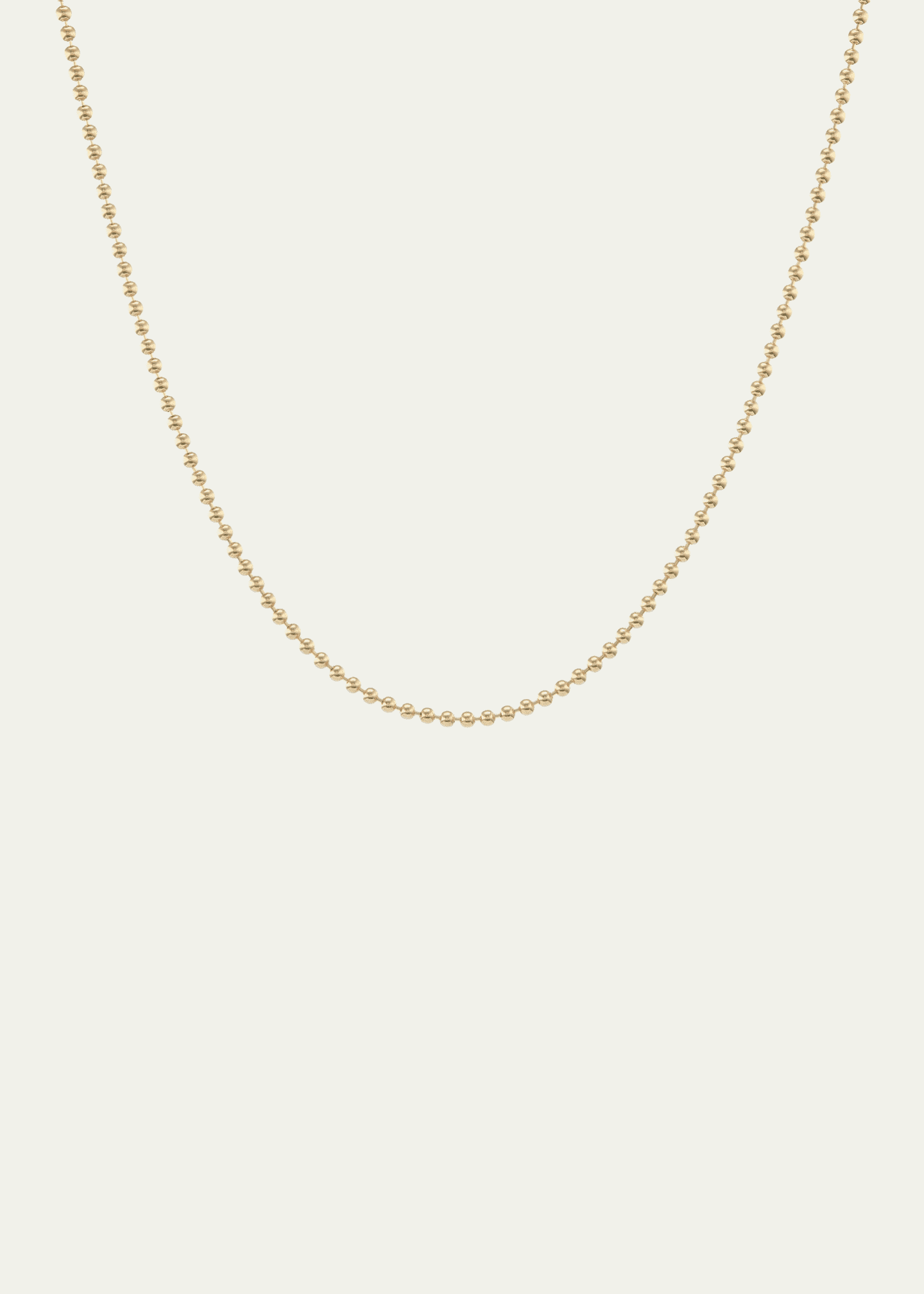 Sorellina 18K Yellow Gold 2mm Ball Chain Necklace, 18"L - Bergdorf Goodman