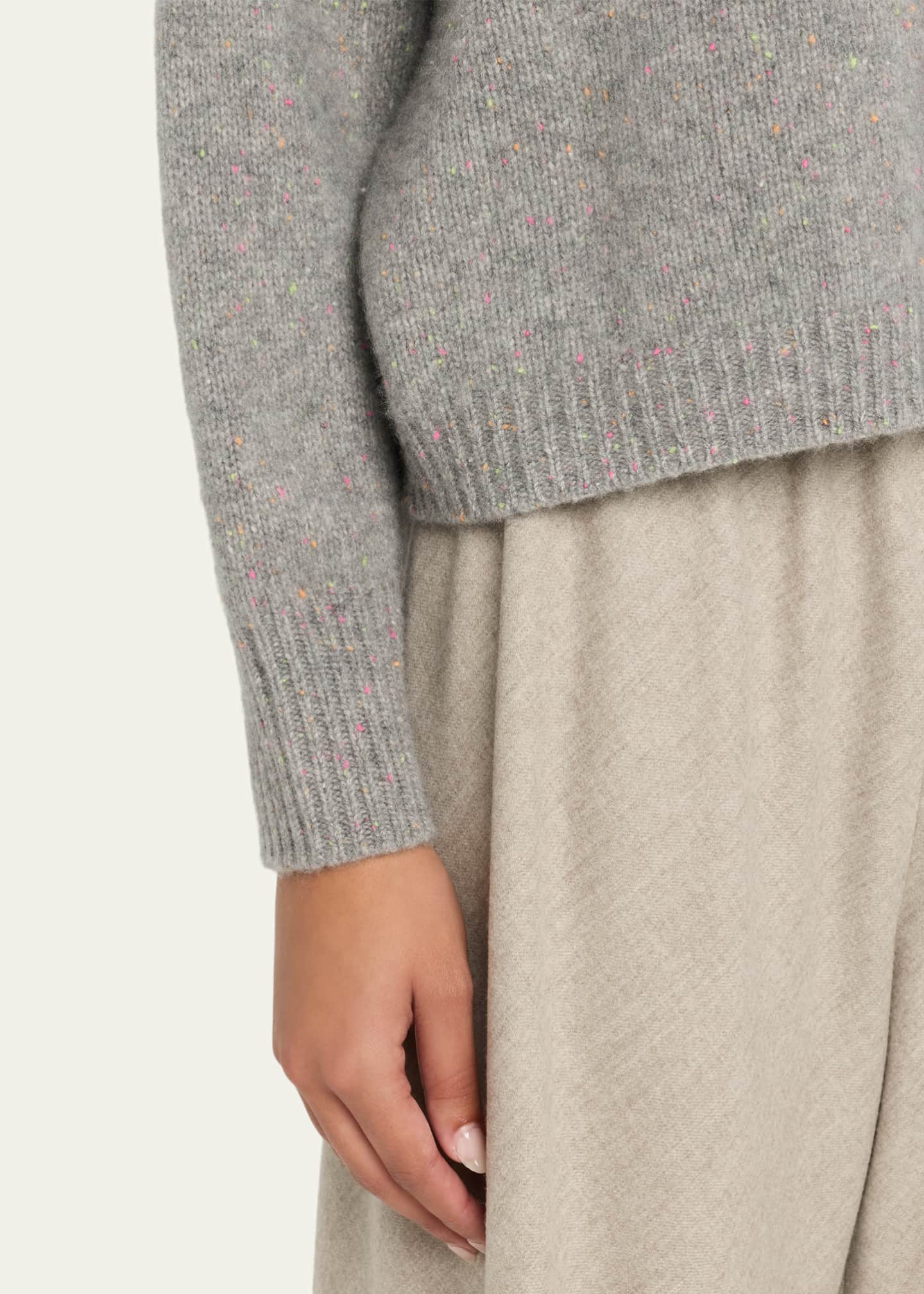 FRAME The Cashmere Fleck Cardigan - Bergdorf Goodman