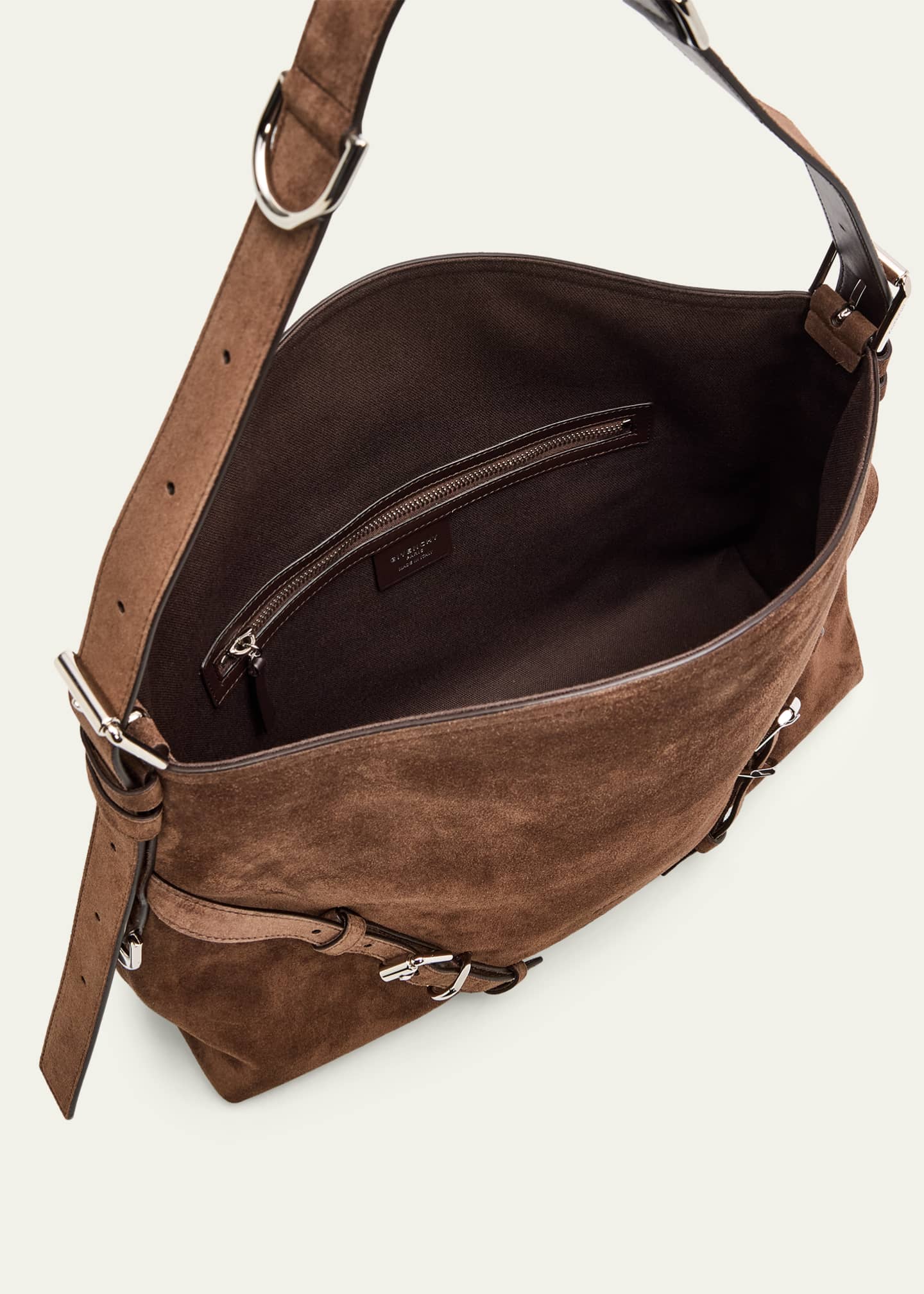 Givenchy Medium Voyou Suede Shoulder Bag - Bergdorf Goodman