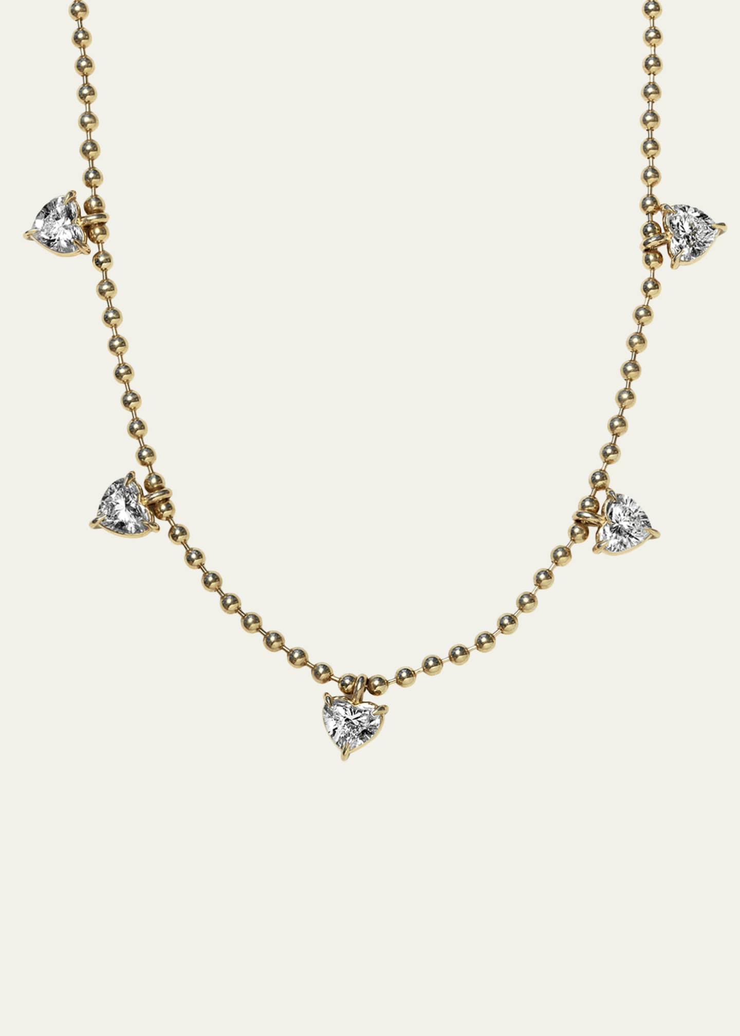 Dara Kaye Primal Love Dripping Hearts Necklace - Bergdorf Goodman