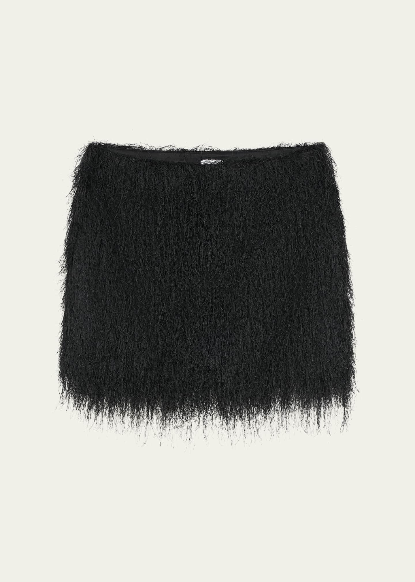AEXAE Fringe Mini Skirt - Bergdorf Goodman