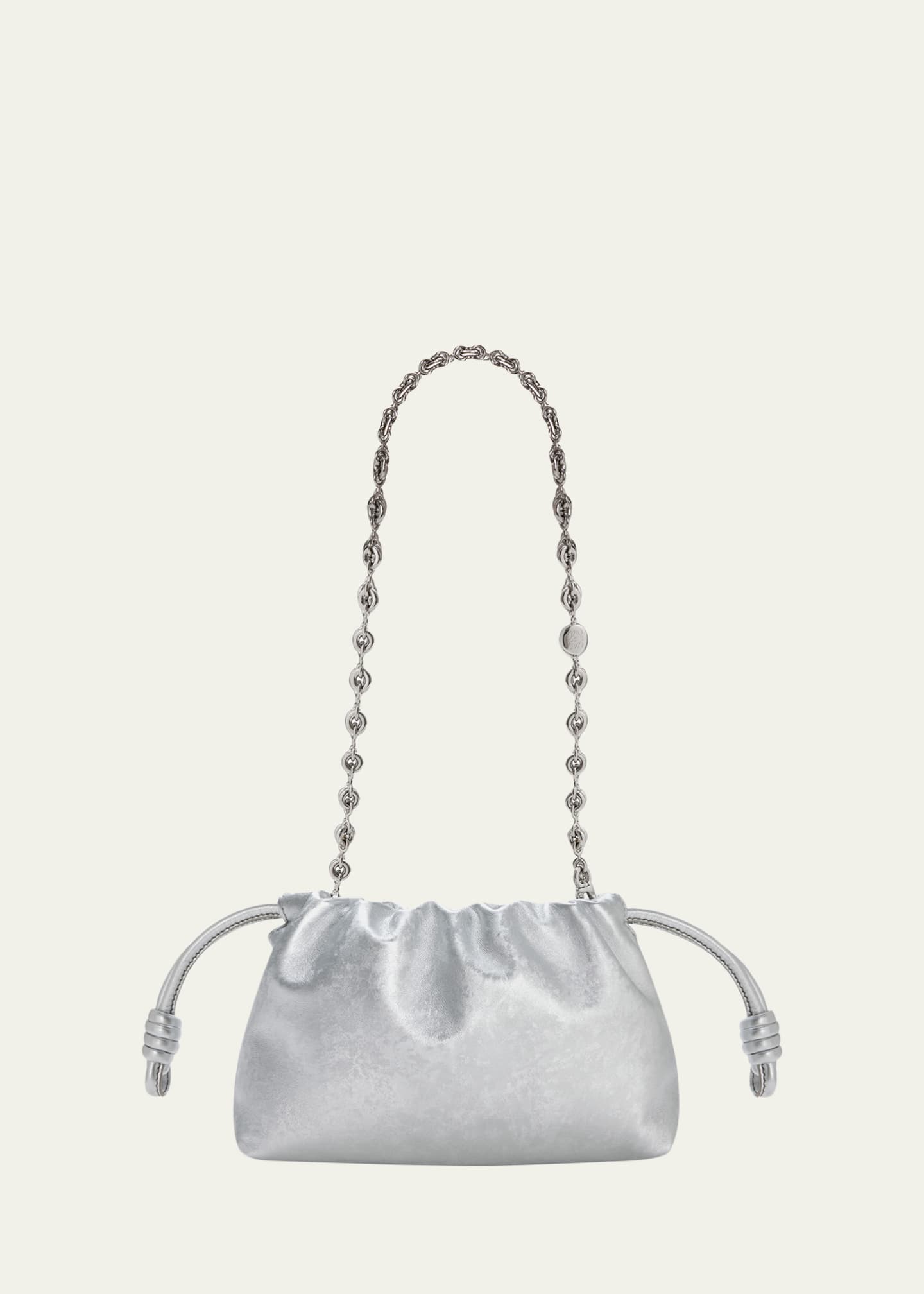 Loewe Flamenco Clutch Bag in Moire-Print Leather - Bergdorf Goodman