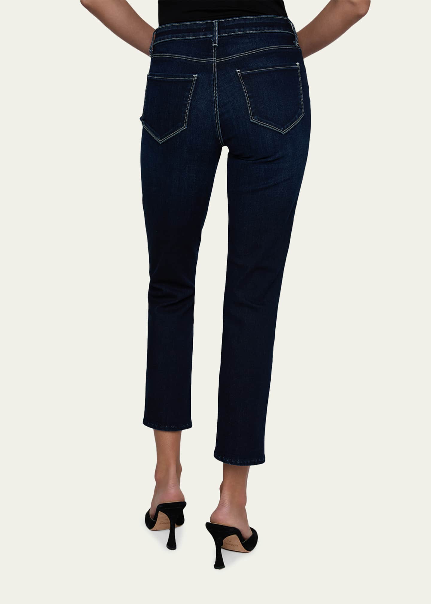 L'Agence Aiden Low-Rise Slim Cropped Jeans - Bergdorf Goodman