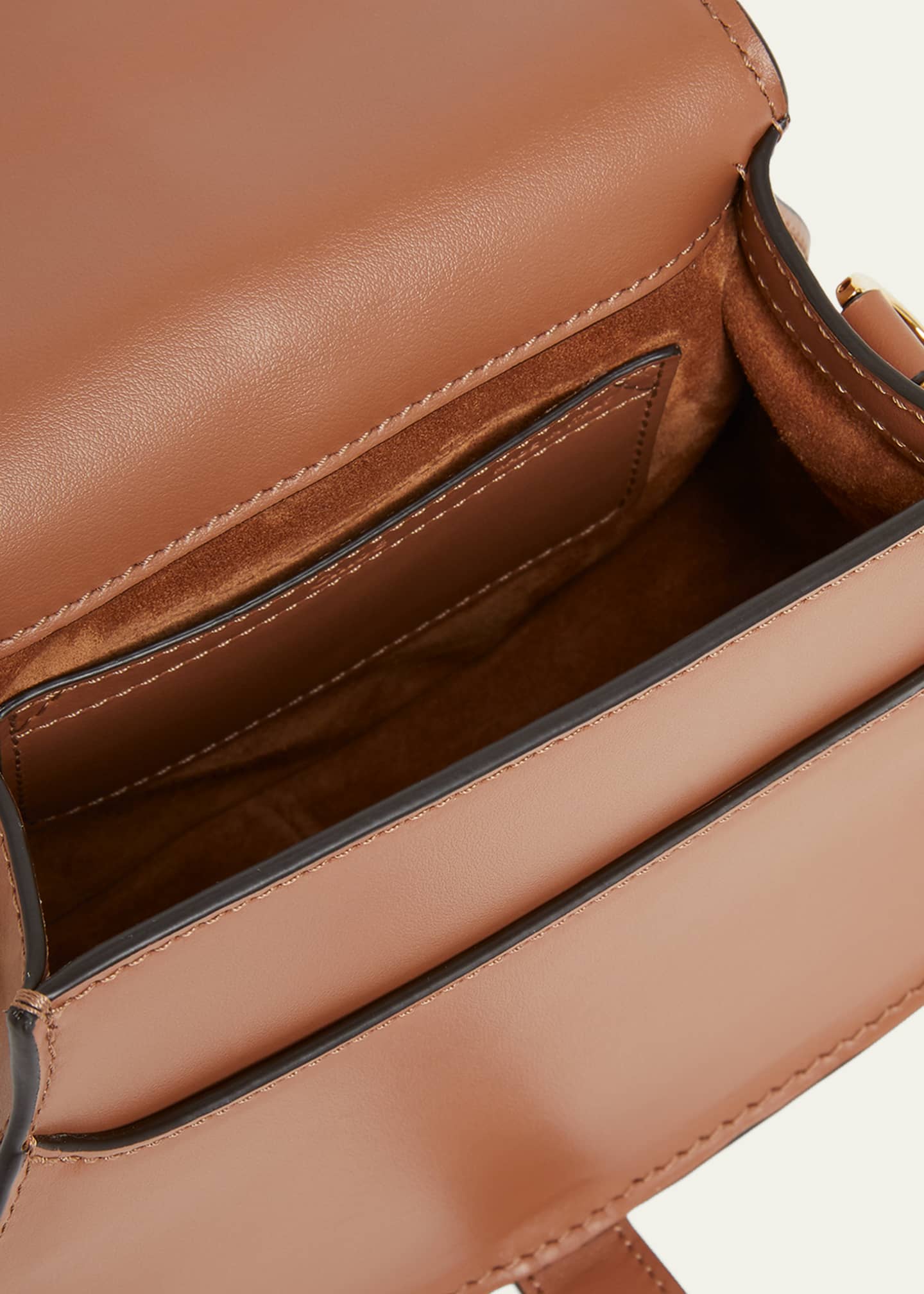Chloe Marcie Medium Saddle Crossbody Bag in Patchwork Leather ...