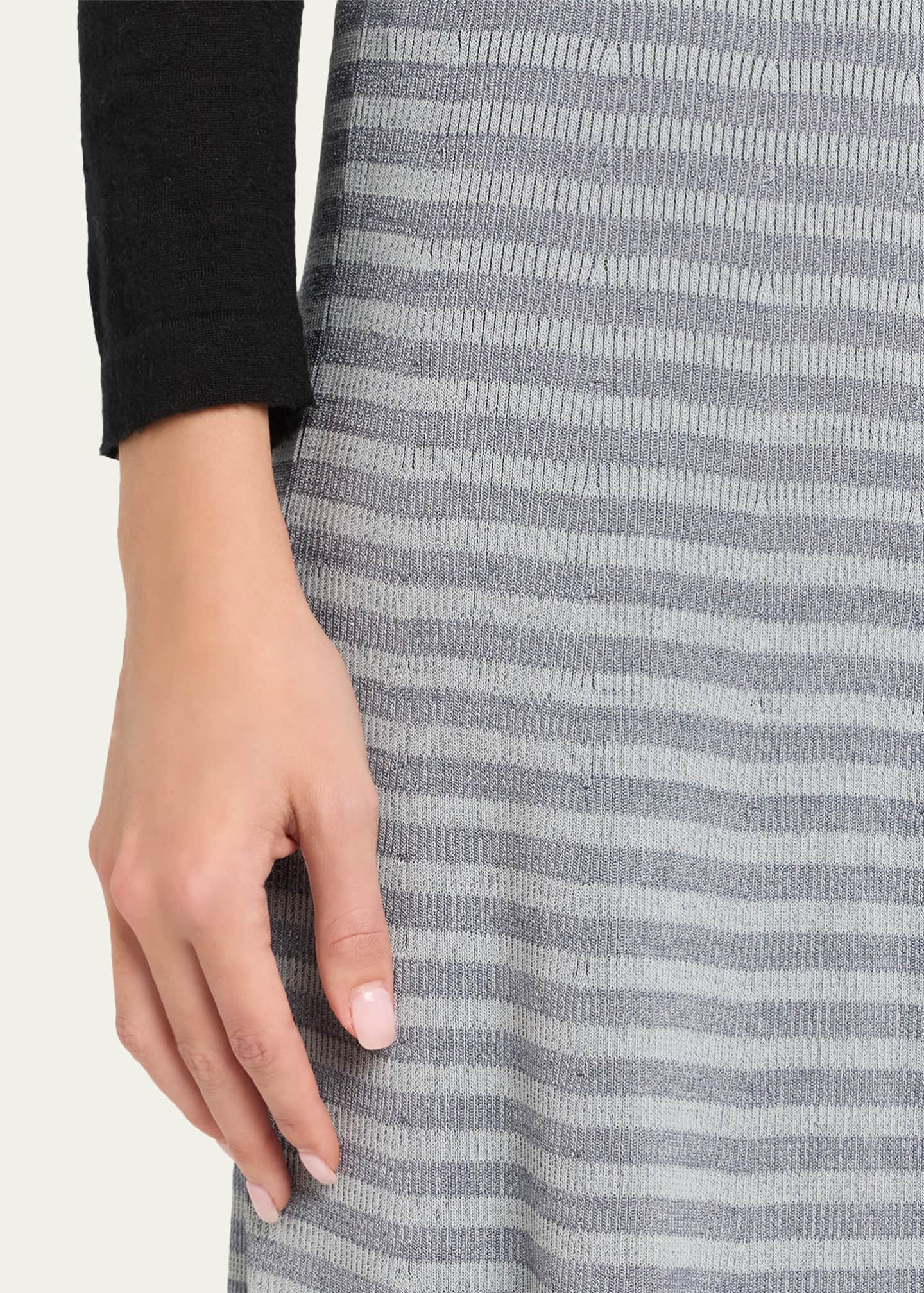 Proenza Schouler White Label Stina Geometric Knit Midi Skirt - Bergdorf ...