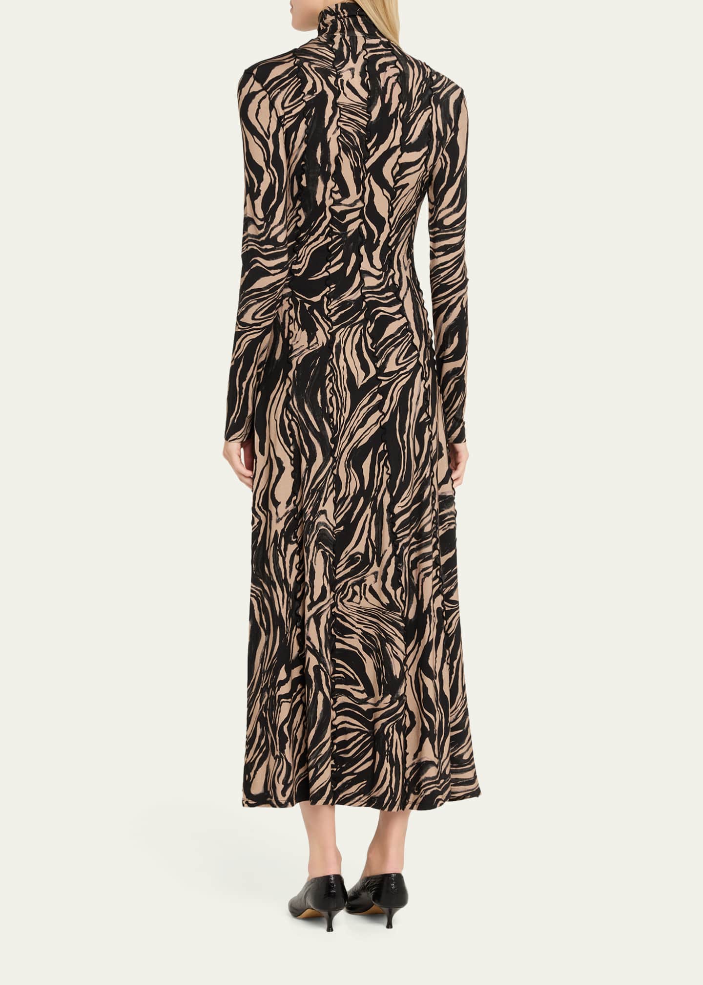 Proenza Schouler White Label Mabel Jersey Turtleneck Dress - Bergdorf ...