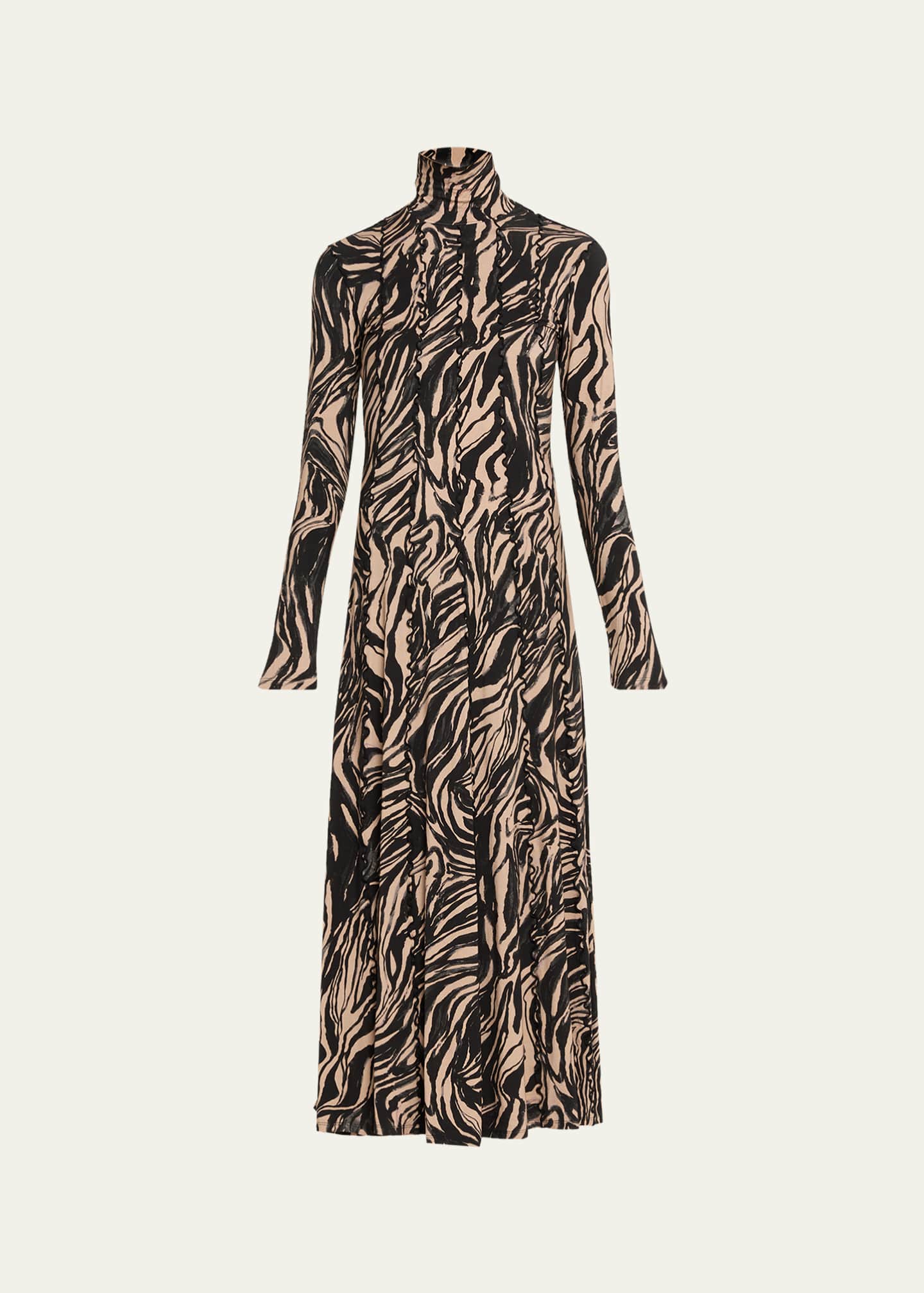 Proenza Schouler White Label Mabel Jersey Turtleneck Dress - Bergdorf ...