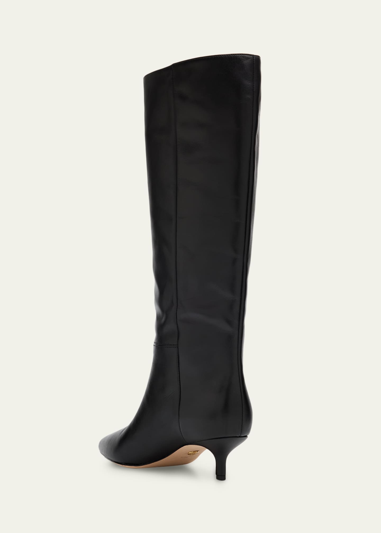 Veronica Beard 45mm Lisa Leather Knee-High Boots - Bergdorf Goodman