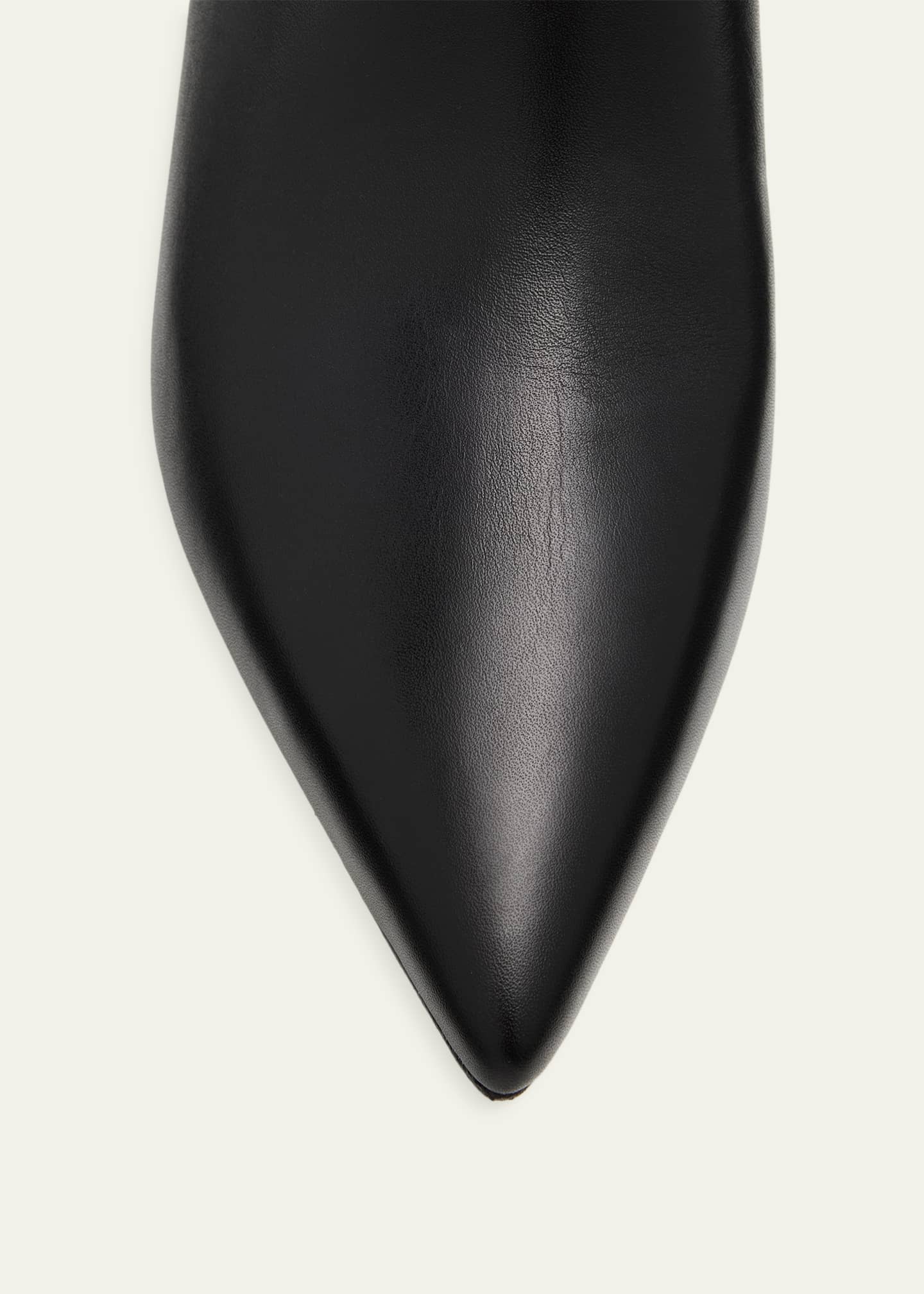 Veronica Beard 45mm Lisa Leather Knee-High Boots - Bergdorf Goodman