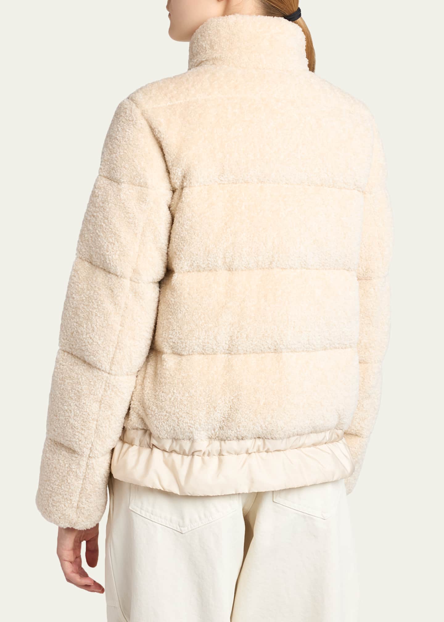 Moncler Cedra Teddy Short Down Jacket - Bergdorf Goodman