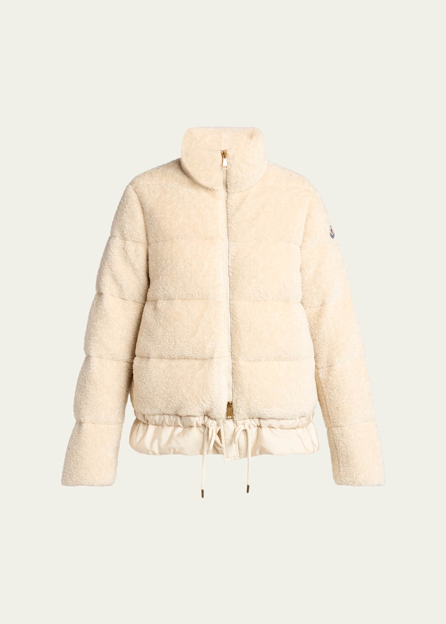 Moncler Cedra Teddy Short Down Jacket - Bergdorf Goodman